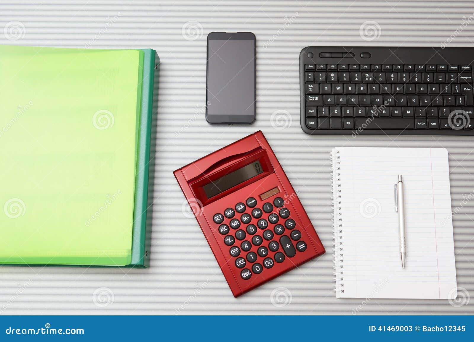 Top View of Accountant Desktop Stock Image - Image of consultant ...
