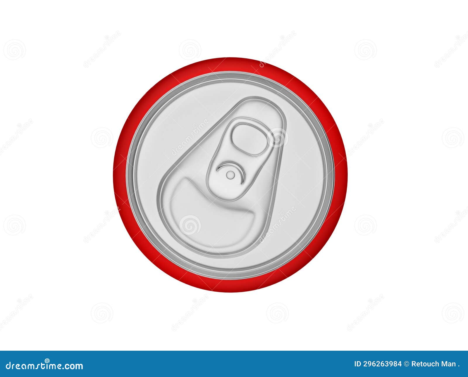 Top View of Aluminium Cans Isolated on White Background Stock Photo ...