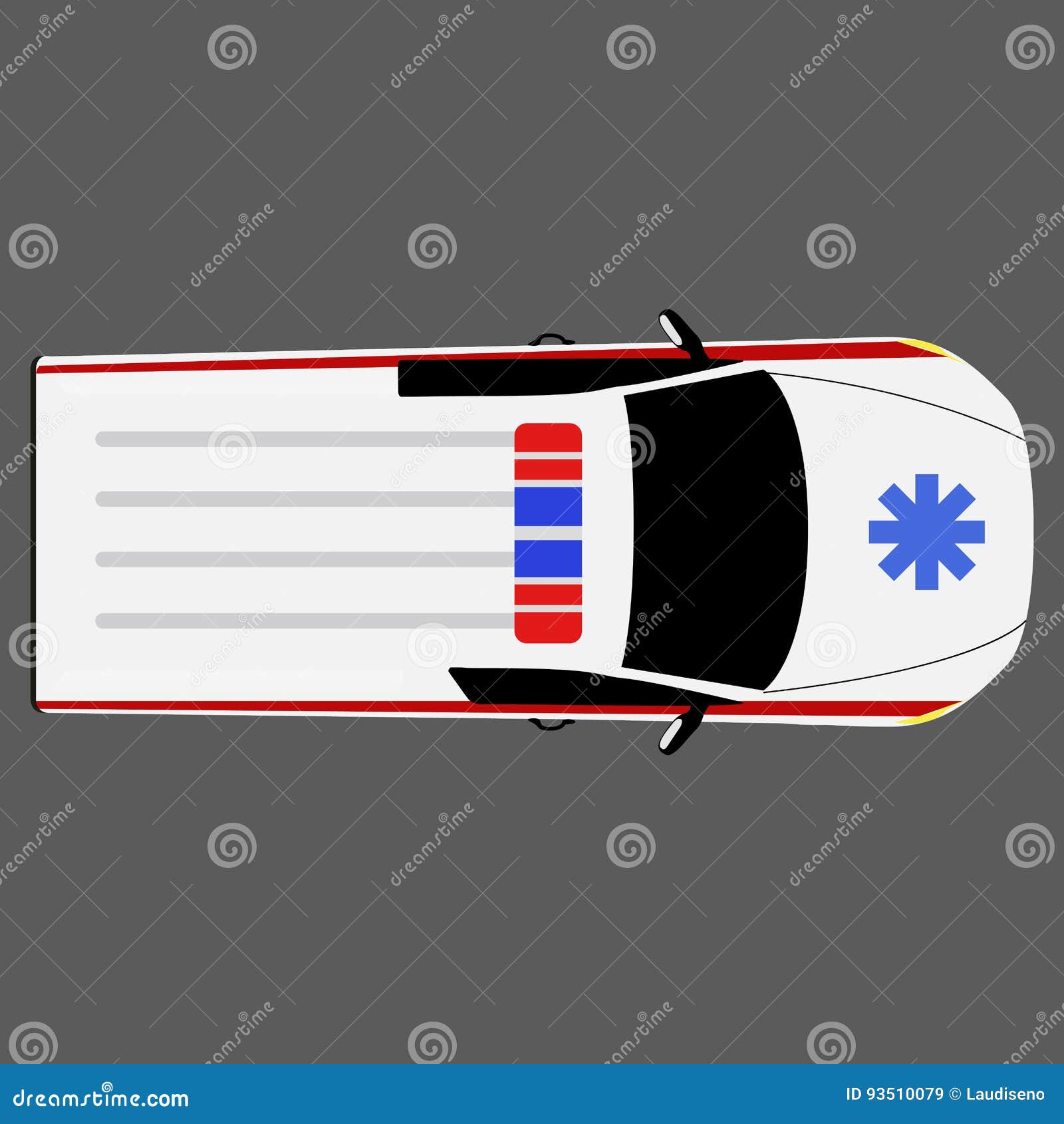 Ambulance Top View