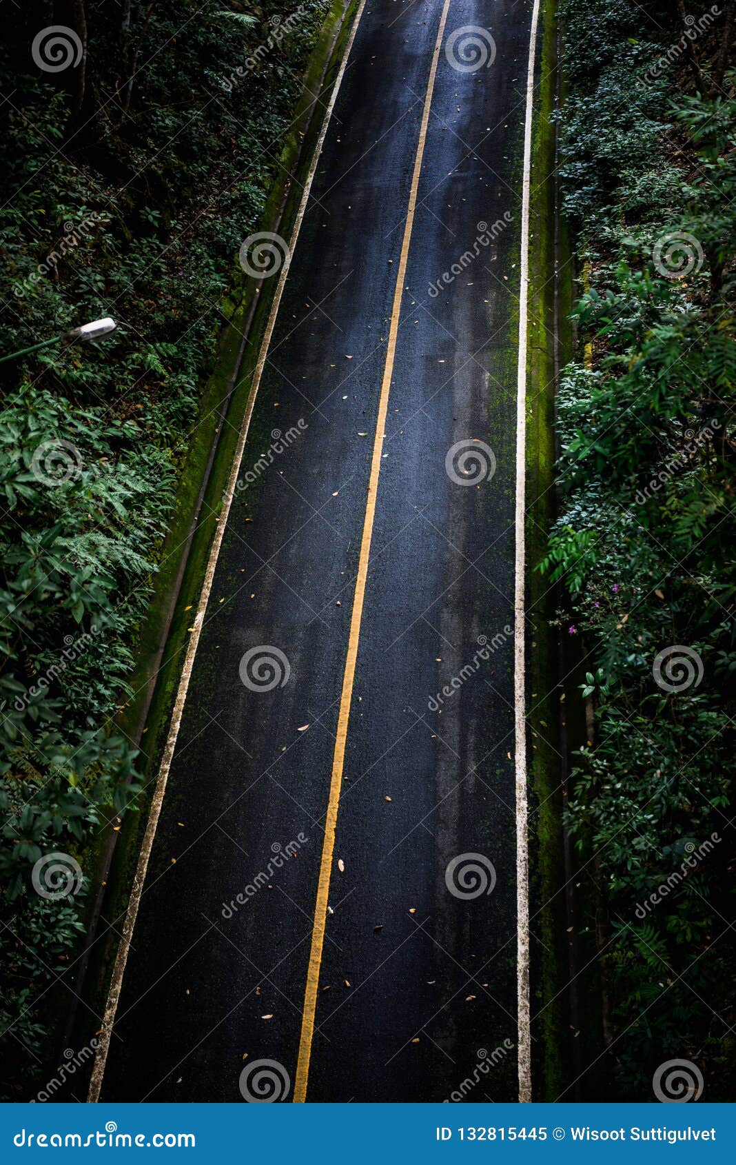 Top View of Asphalt Texture Background. Empty Road from Top View Stock ...