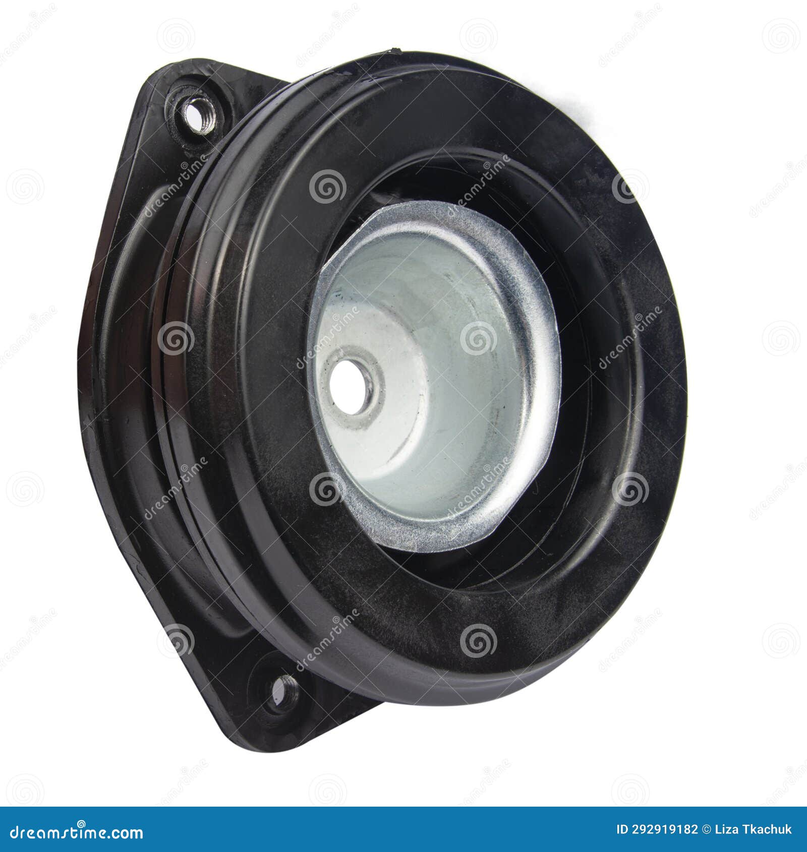 Top View ,Automotive Shock Absorber Mounting Kit Isolated on White ...