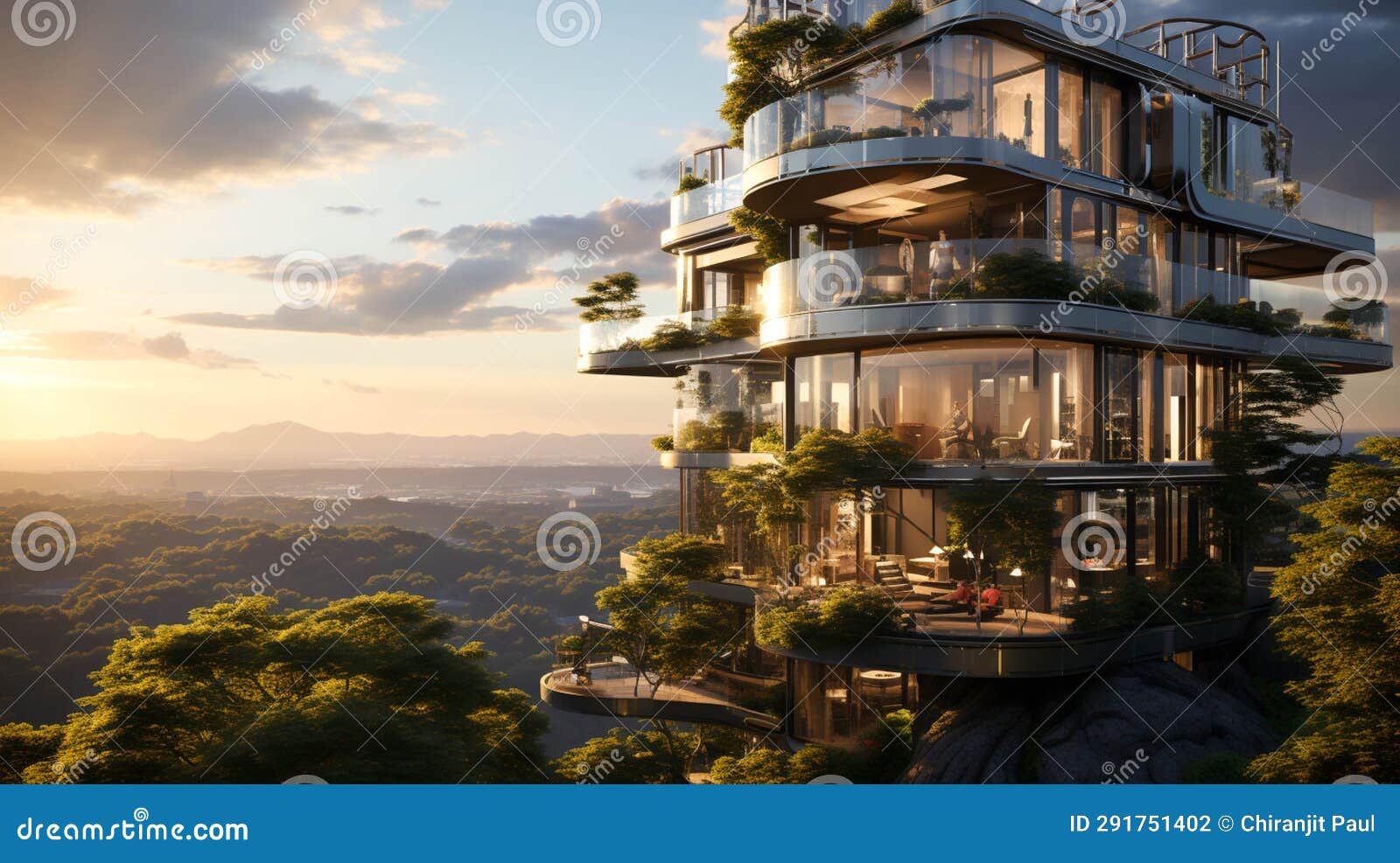 Top View of Axelborg Towers Architecture Stock Photo - Image of travel ...