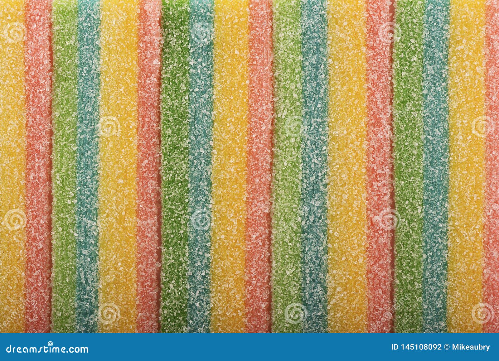 Top View on Background Texture and Colorful Licorice Candy. Stock Photo ...