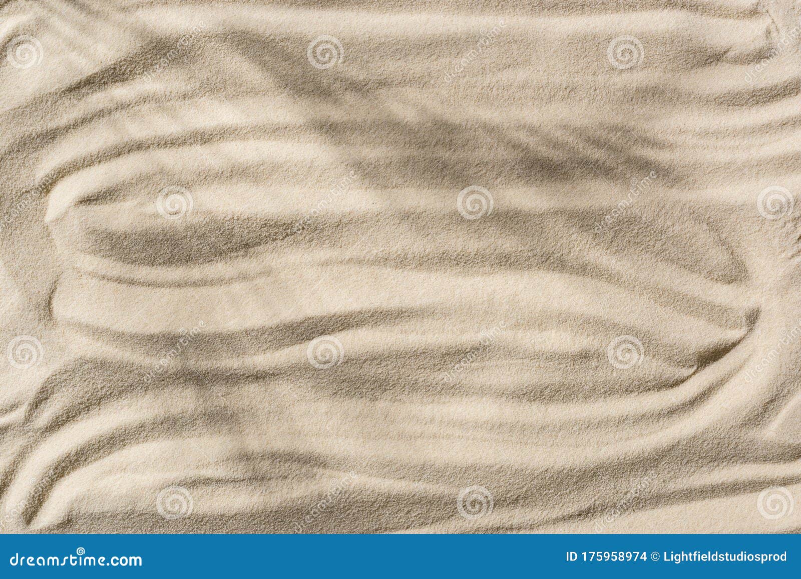 Top View of Beige Sandy Background with Shadow and Smooth Waves. Stock ...