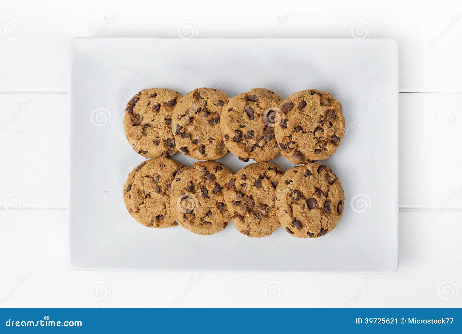 Biscuit Cookies In The Form Of A Tower. Royalty-Free Stock Image ...