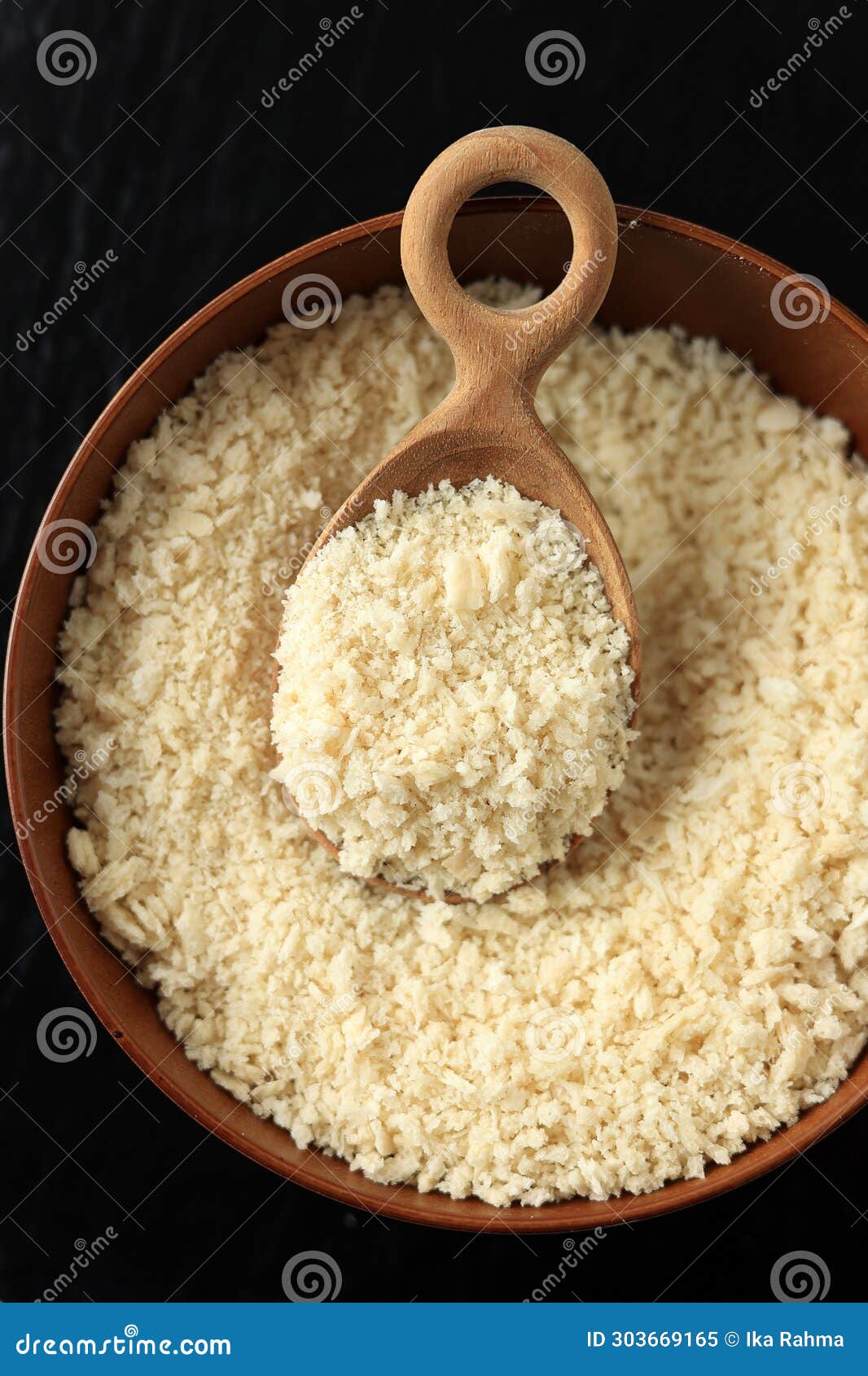 Top View Bread Crumbs for Making Crispy Food Stock Image - Image of ...