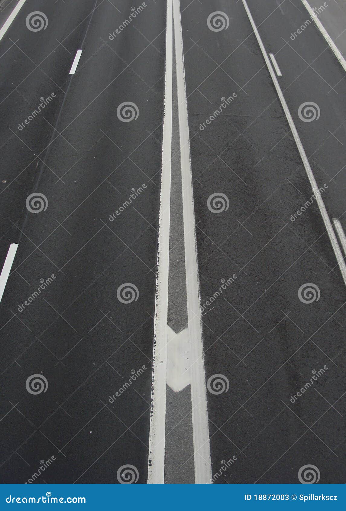Top View on a Bridge from Highway Road Stock Image - Image of speed ...