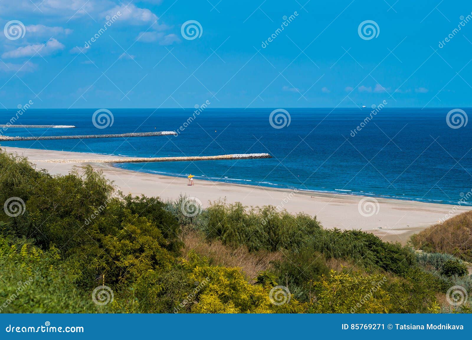 Top View of the Bright Blue Sea. Stock Image - Image of pattern, splash ...