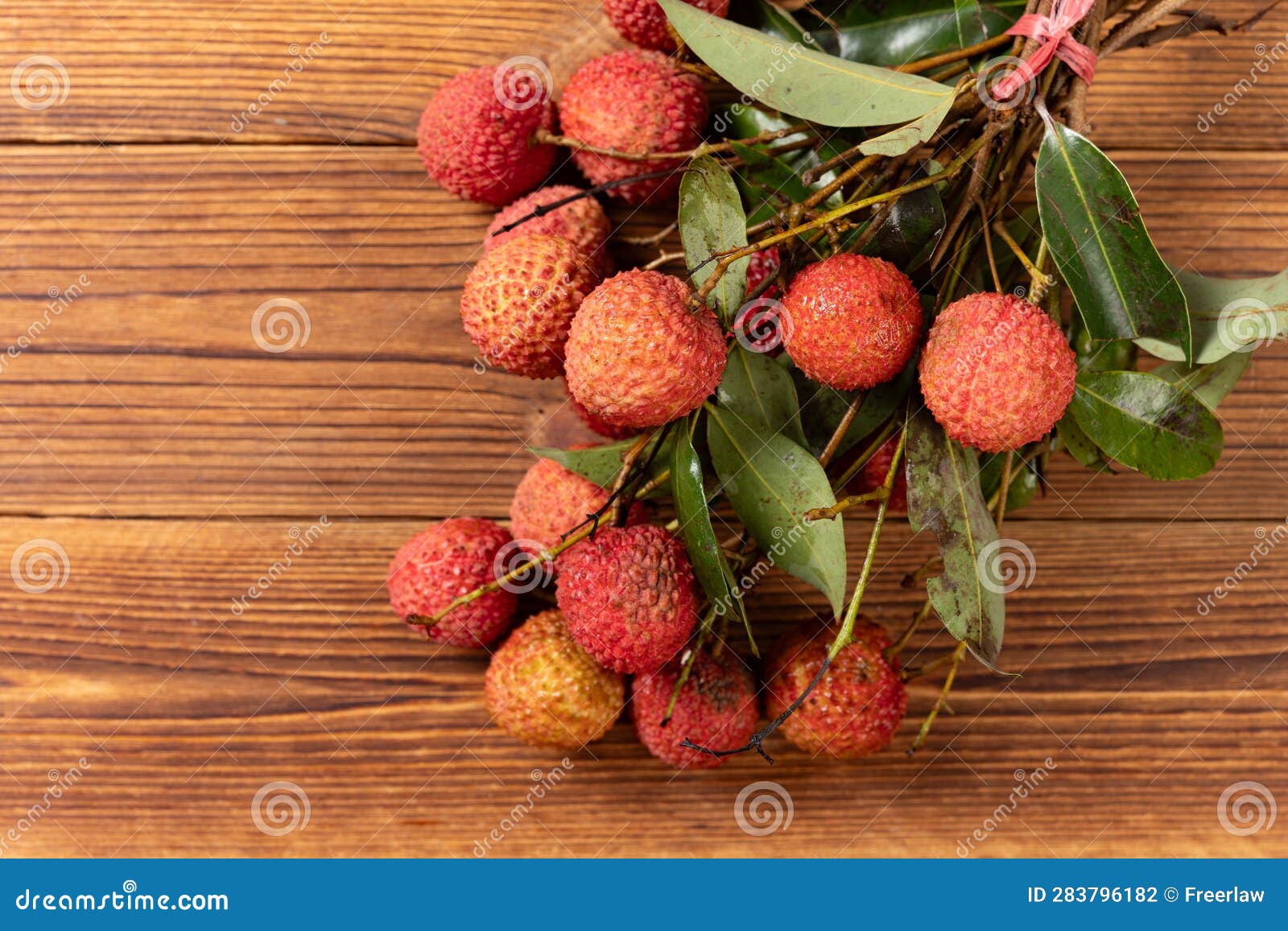 Bunch of Fresh Lichees at Horizontal Composition Stock Photo - Image of ...