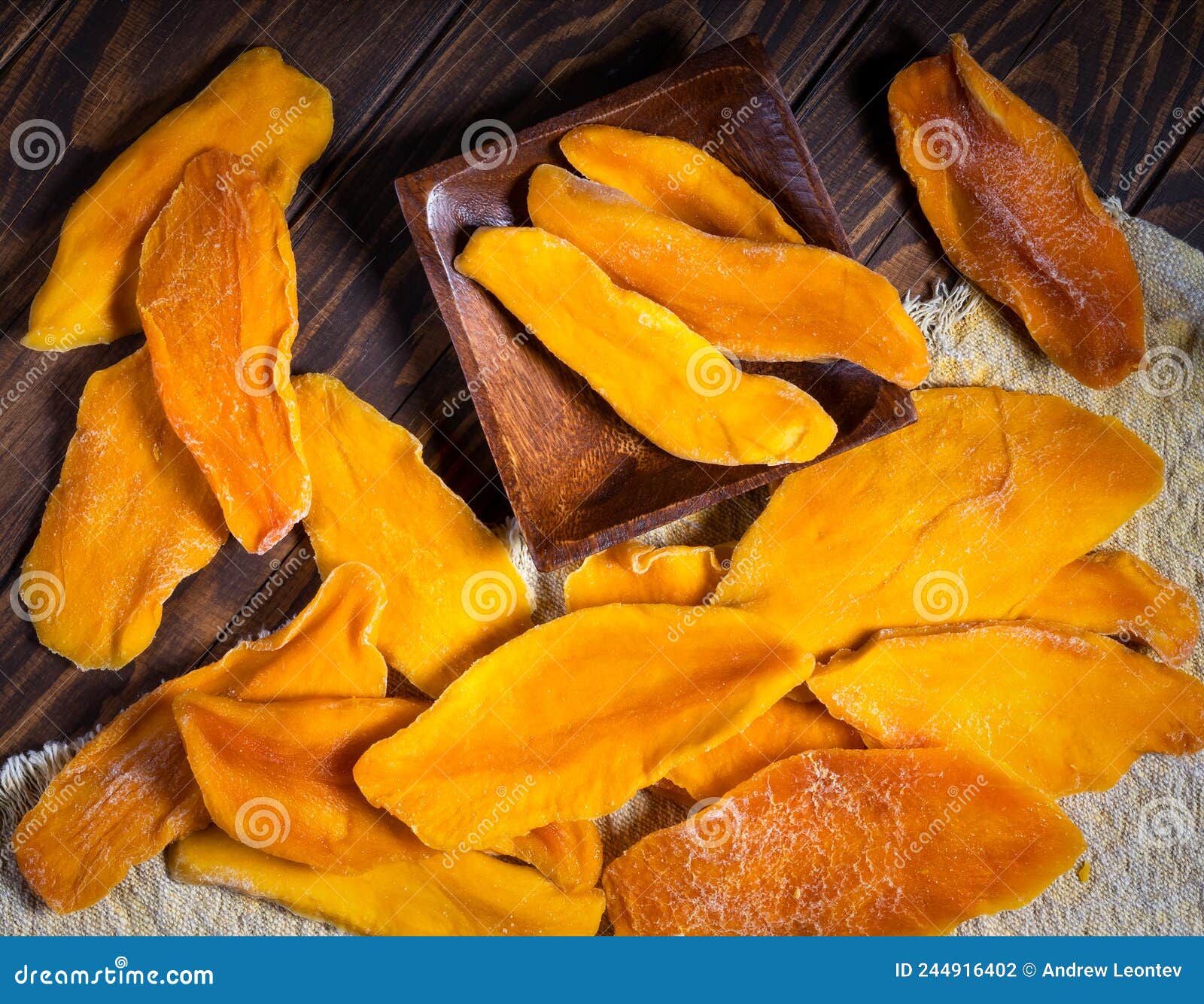 Top View of Candied Mango. Candied Fruit Stock Photo - Image of fresh ...