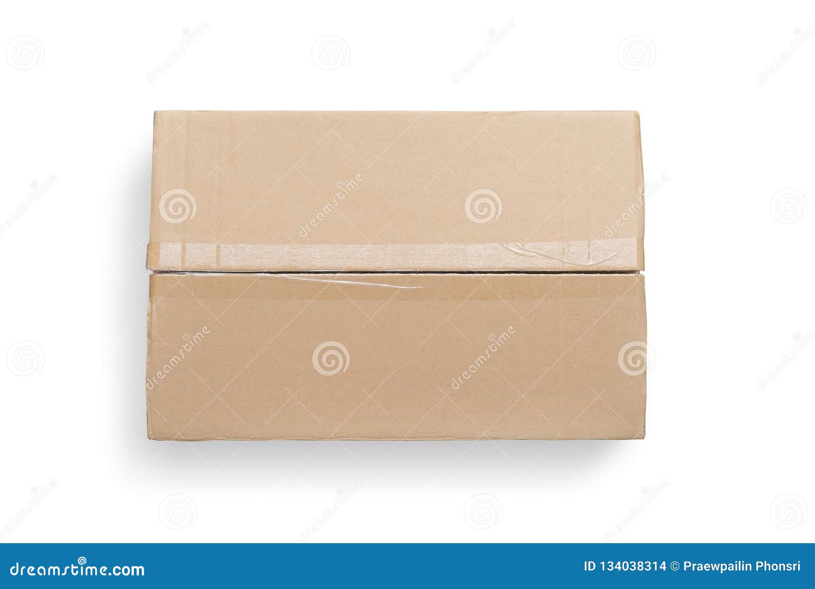 Top View Cardboard Boxes With Tape Measure Stock Photo | CartoonDealer ...