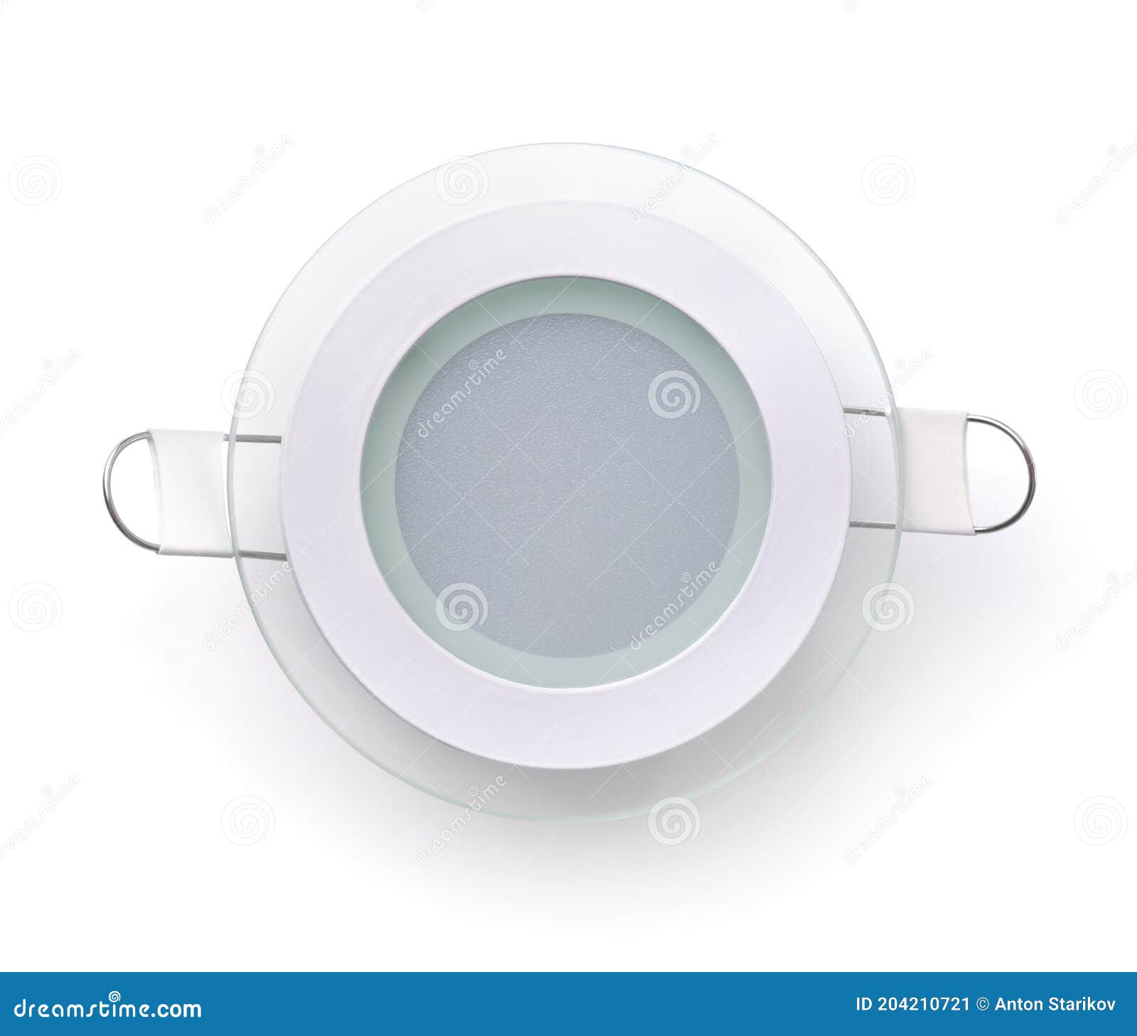 Top View of Ceiling Led Spotlight Stock Image - Image of circle ...