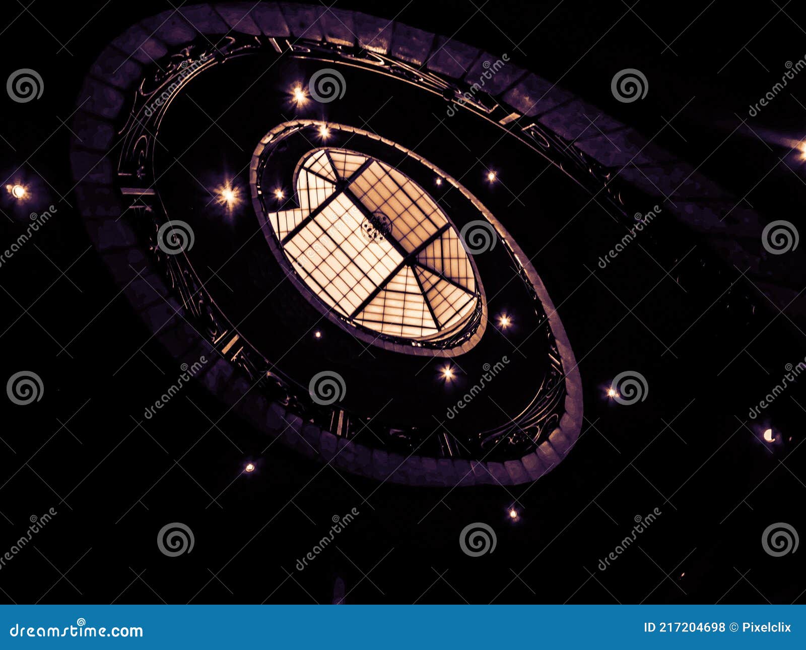 Top View Ceiling Outdoor Architecture. Stock Photo - Image of outdoor ...