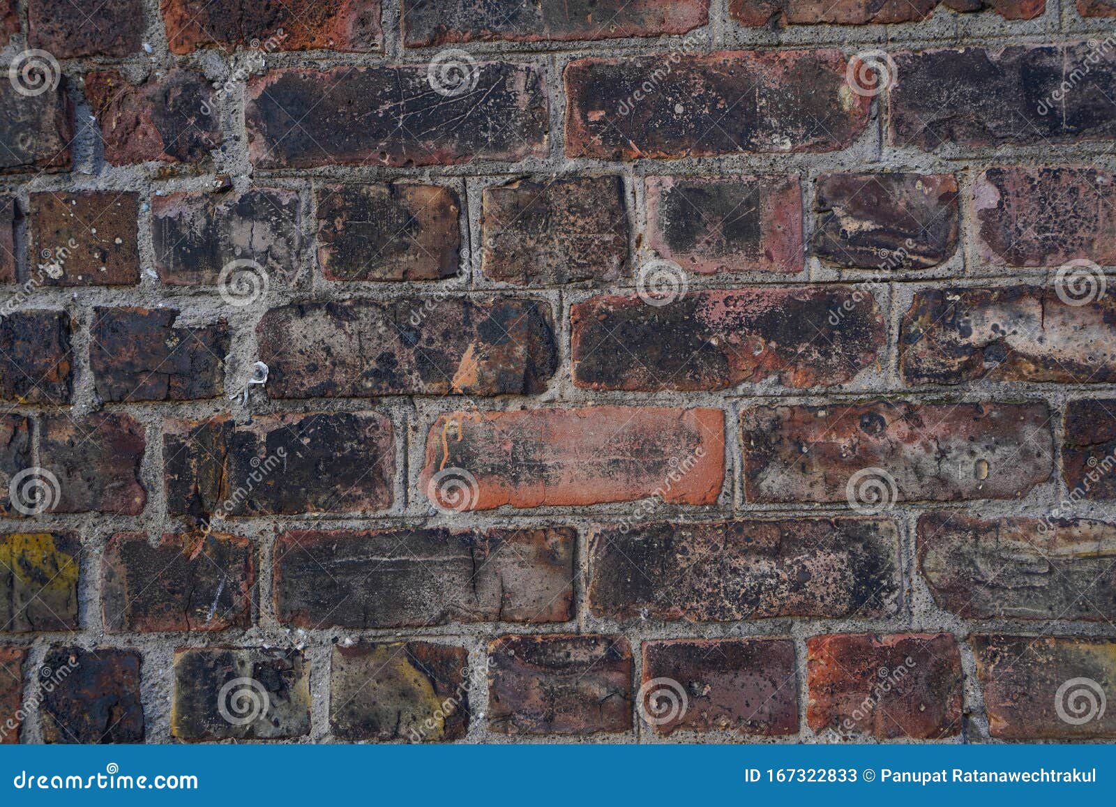 Top View Cement Texture on the Wall. Brick Floor Pattern Background ...