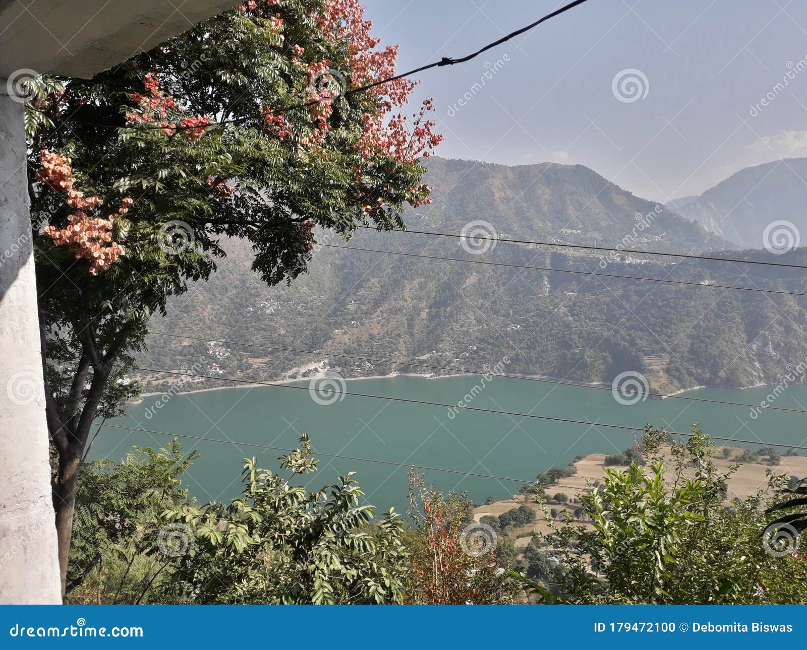 Top view of Chamera stock photo. Image of nature, reservoir - 179472100