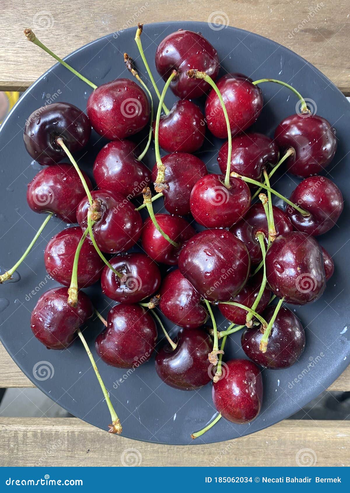 Top View Of Cherry Blossoms Flowers Laying On White Background. Hi Key ...