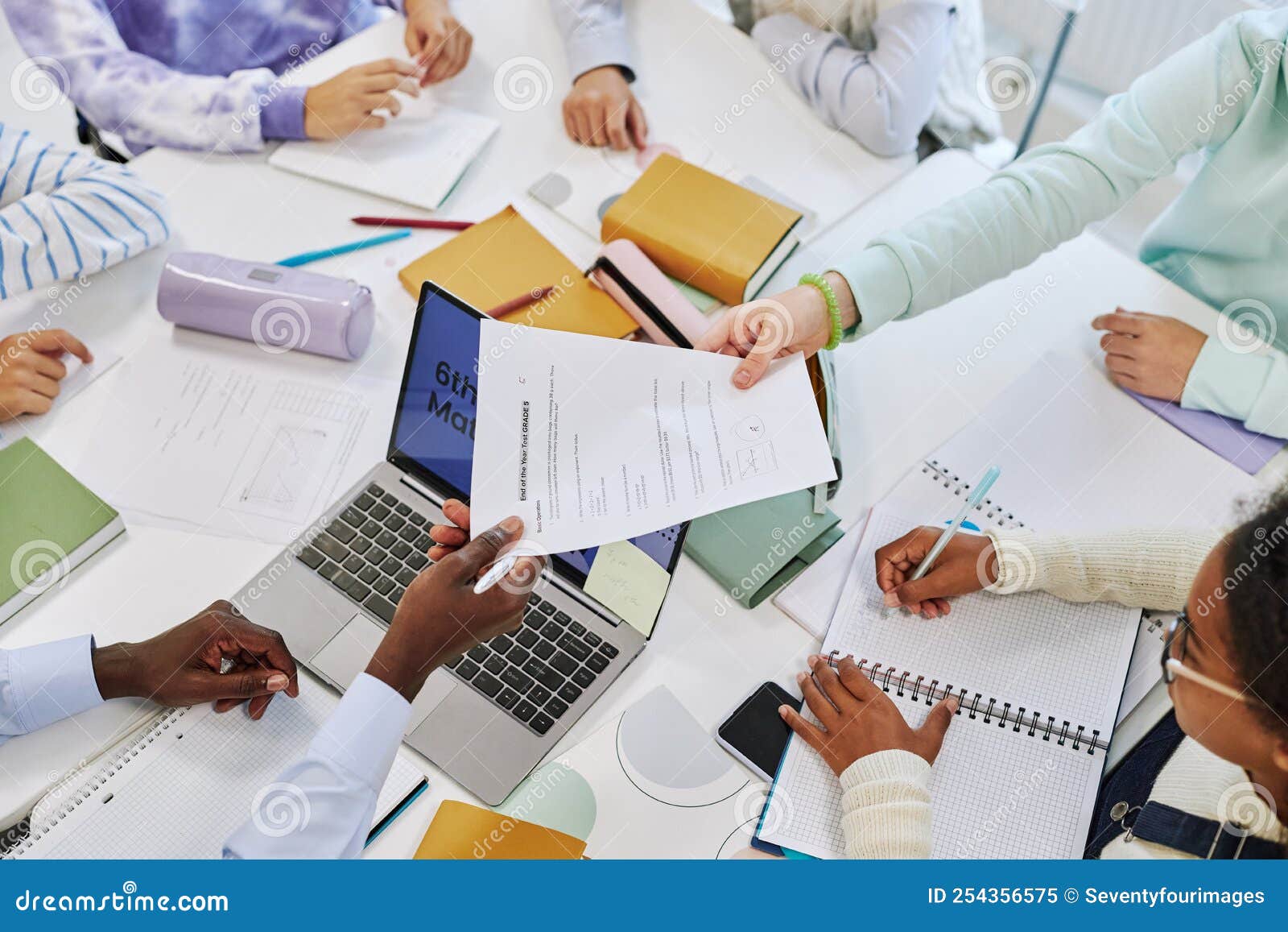 Group Activity Table stock image. Image of student, project - 254356575