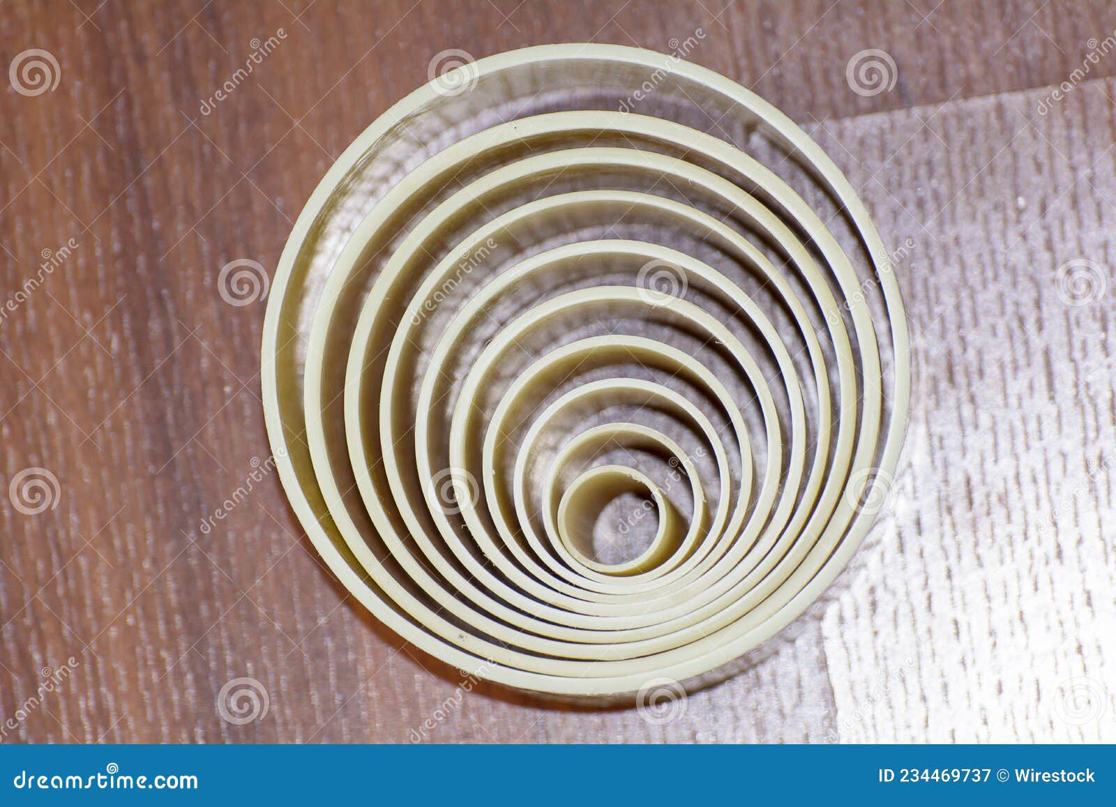 Top View of a Circle is a Simple Shape in Euclidean Geometry.a Closed ...