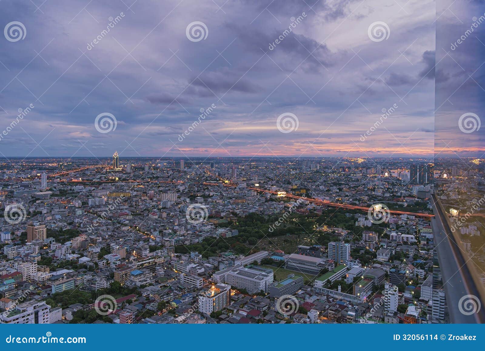 Top view of cityscape stock photo. Image of asia, business - 32056114