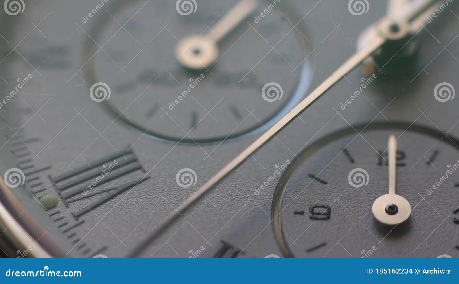 Top View of a Clock Working, Clock-hand Background, Vintage Technology ...