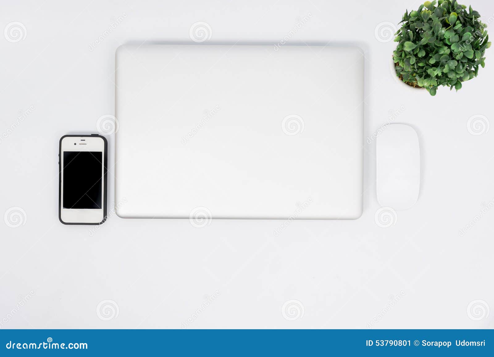Top View Close Laptop or Notebook Workspace Office Stock Image - Image ...