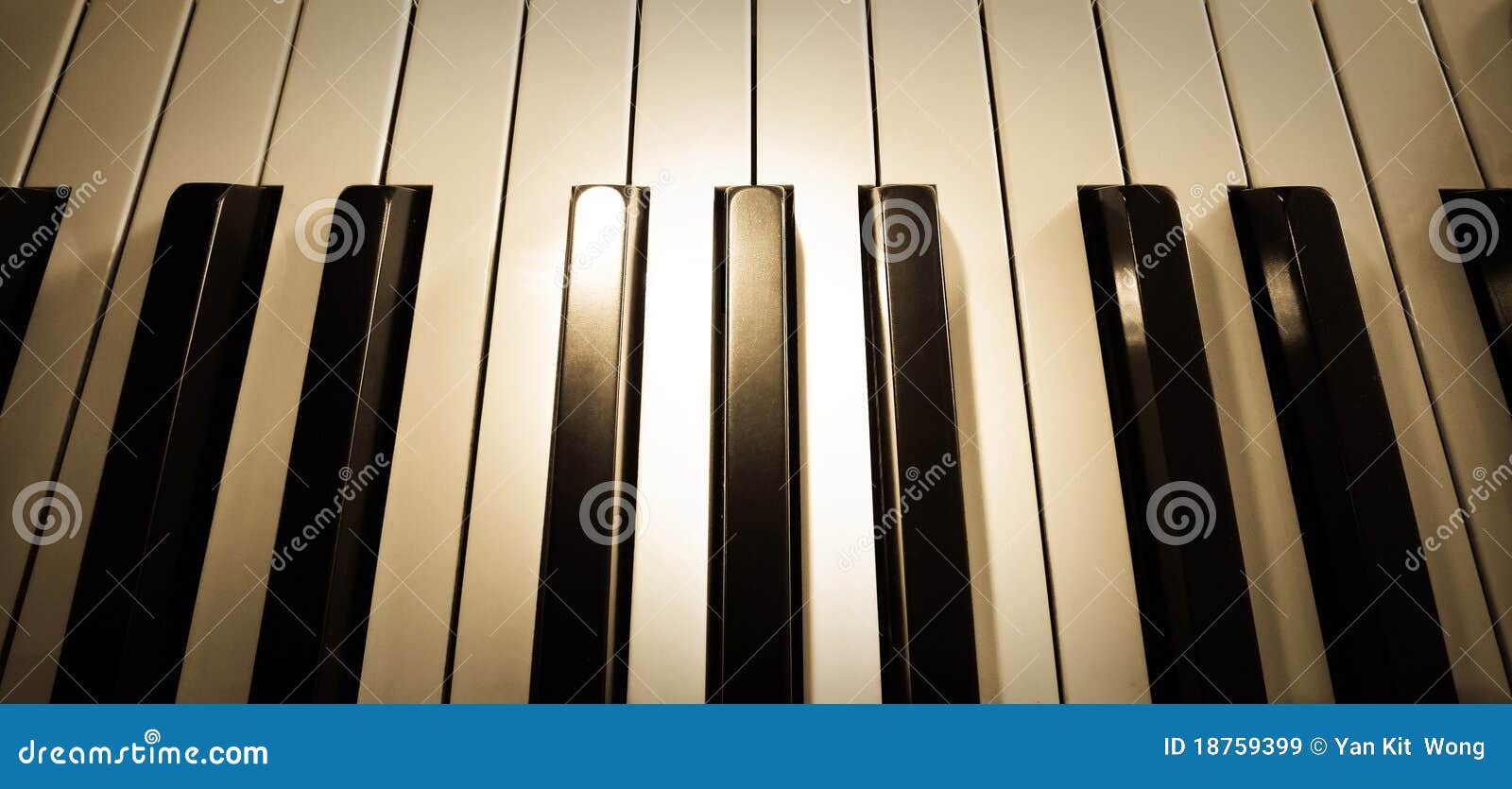 Top View Close Up Shot of Piano Keyboard Stock Image - Image of ...