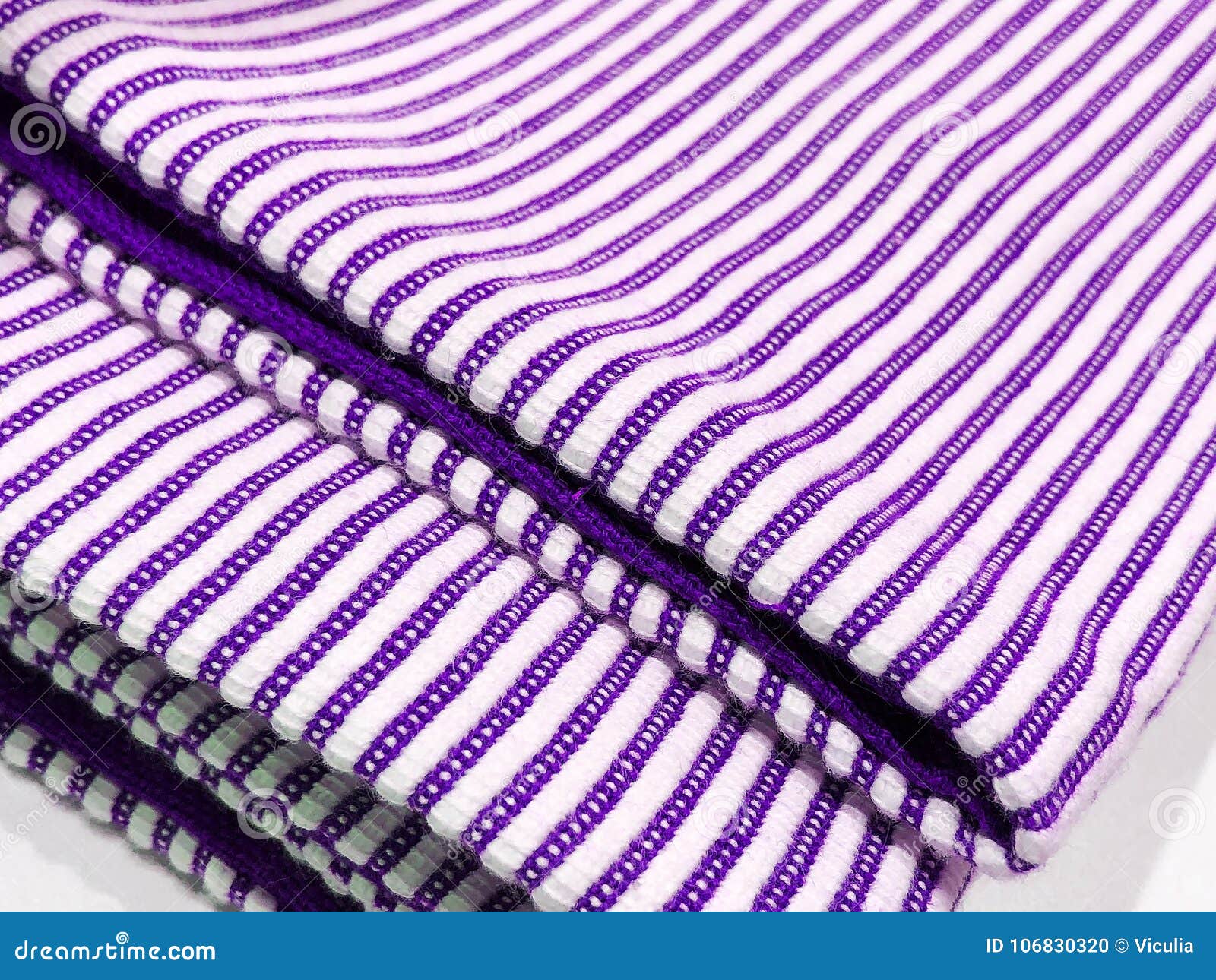 Top View of Cloth Textile Surface. Close-up Knitted Fabric Texture ...