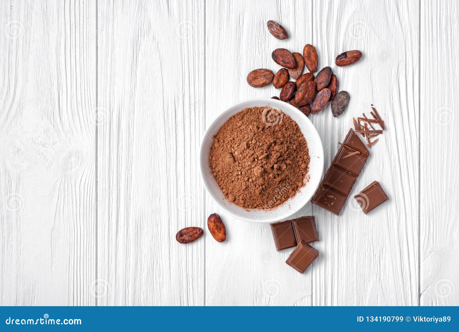 Bar Of Chocolate, Cocoa Beans , Cocoa Powder Royalty-Free Stock Image ... Bar Of Chocolate, Cocoa Beans , Cocoa Powder Royalty-Free Stock Image ...