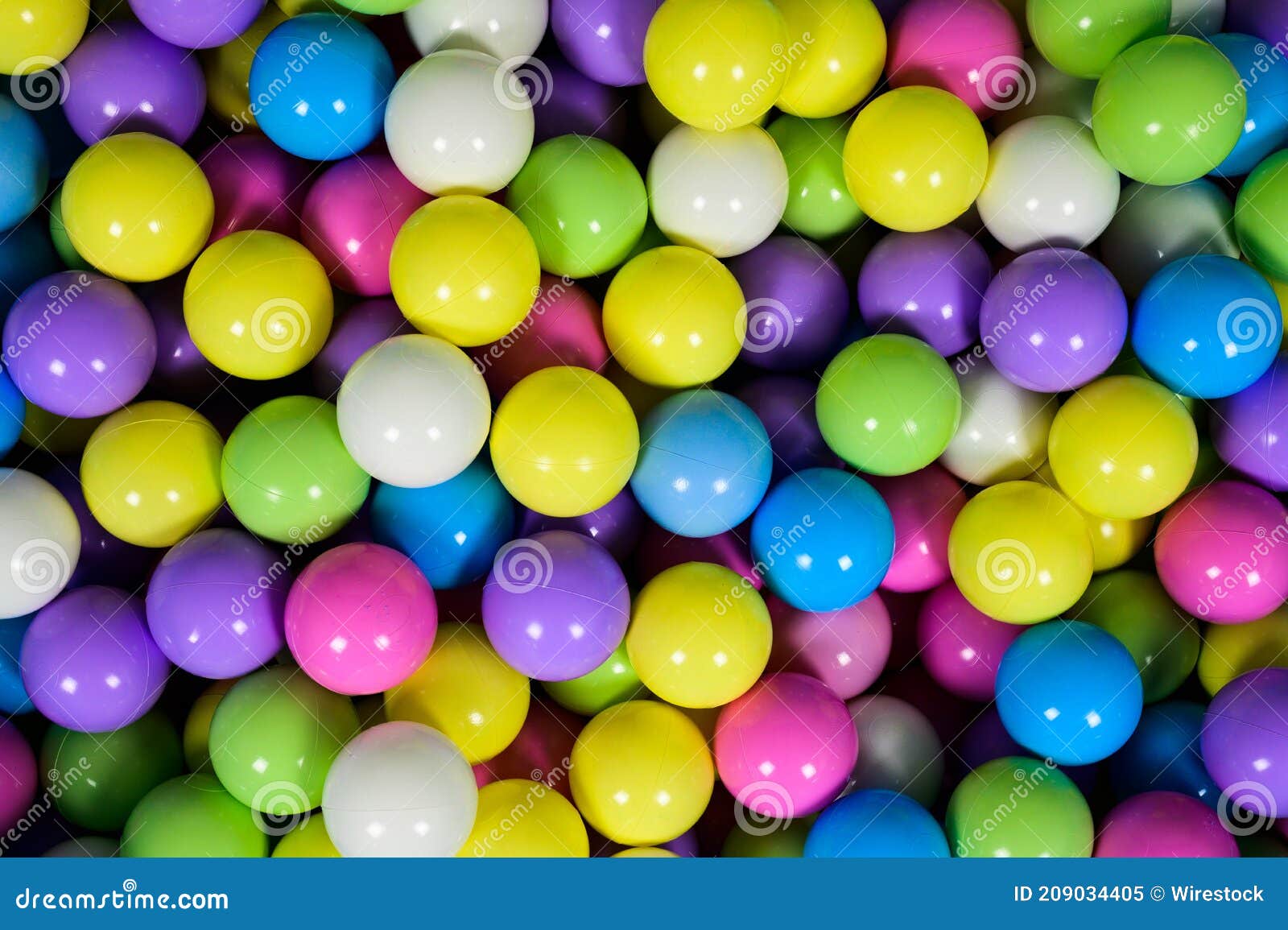 Top View of Colorful Dry Pool Balls One on Another Stock Image - Image ...