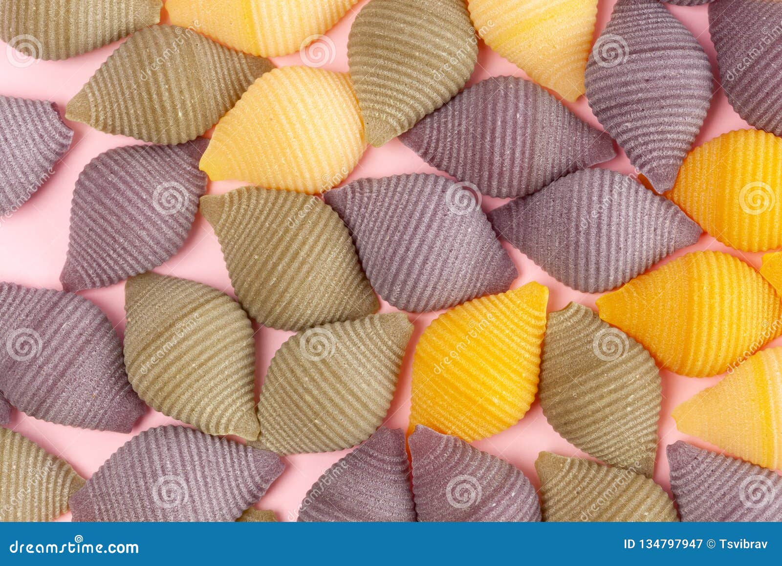 Conchiglie Rigate Pasta Shells. Stock Image - Image of culinary, noodle ...