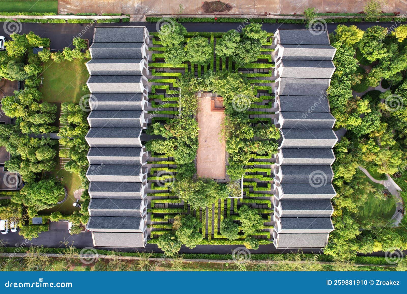 Architectural Plan Grass Top View Set Stock Photos - Free & Royalty ...