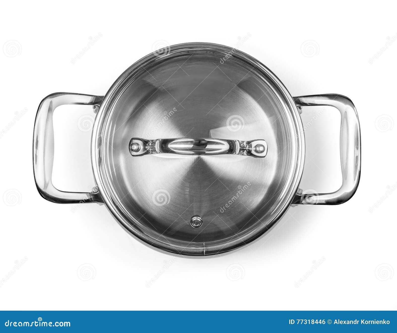 Top view of cooking pan stock photo. Image of isolated - 77318446