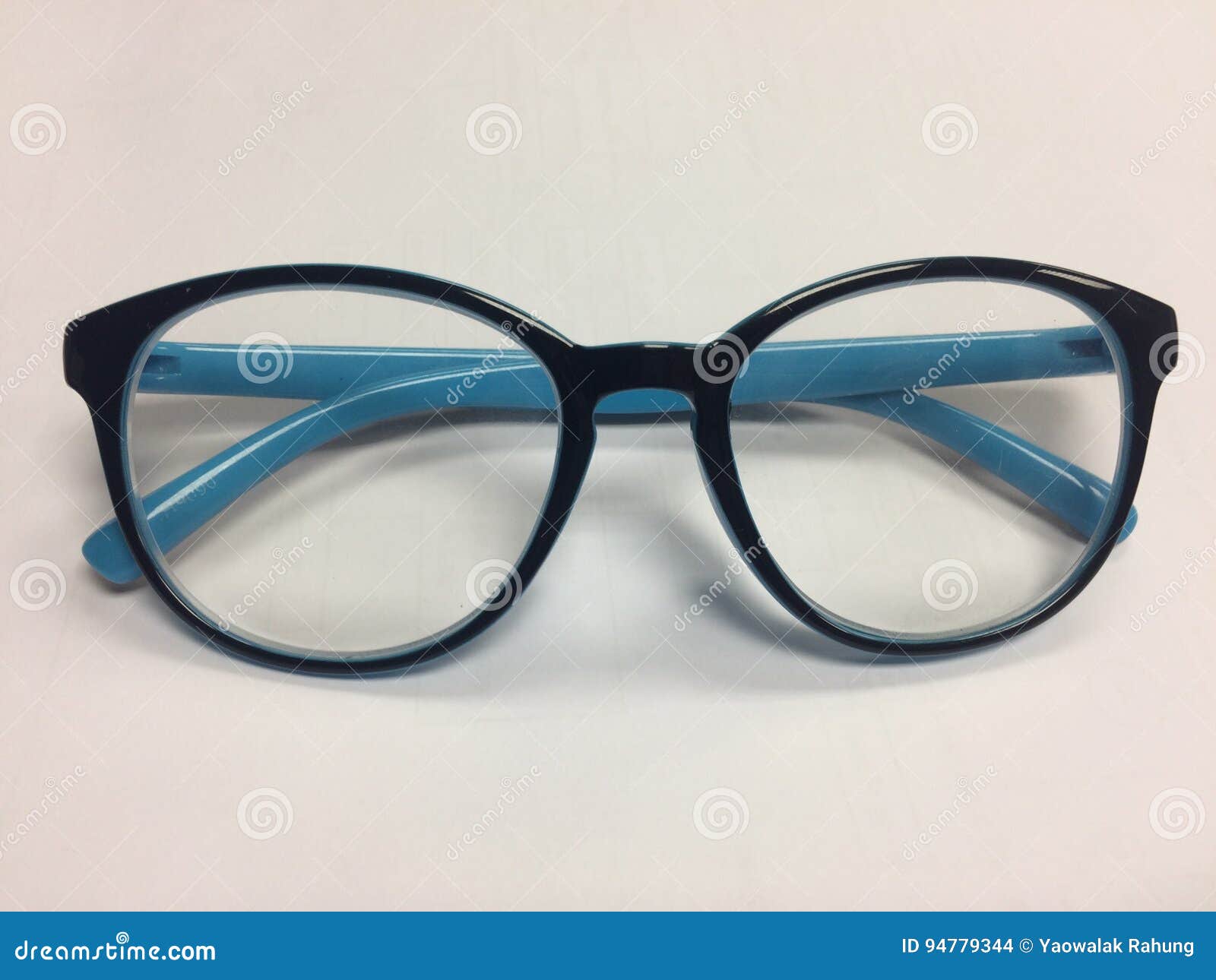 Top View and Copy Space of Glasses Stock Photo - Image of message, copy ...