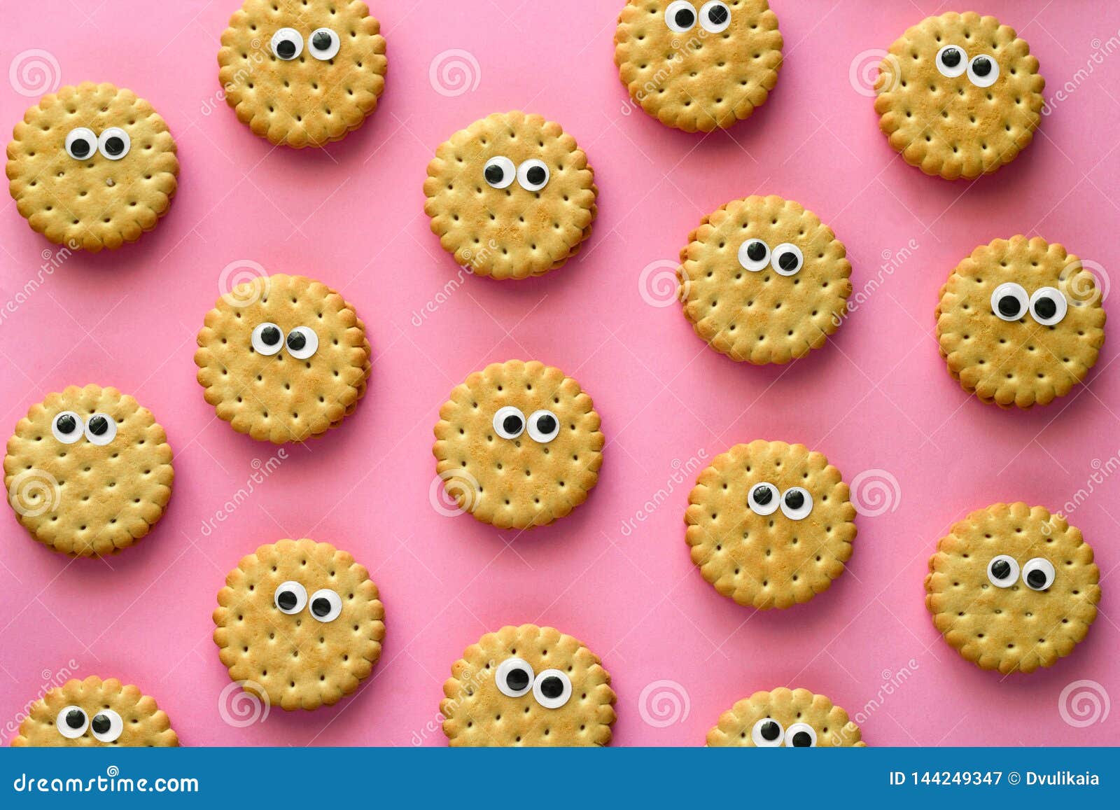 Creative Still Life Flat Lay Cookies Stock Image - Image of homemade ...