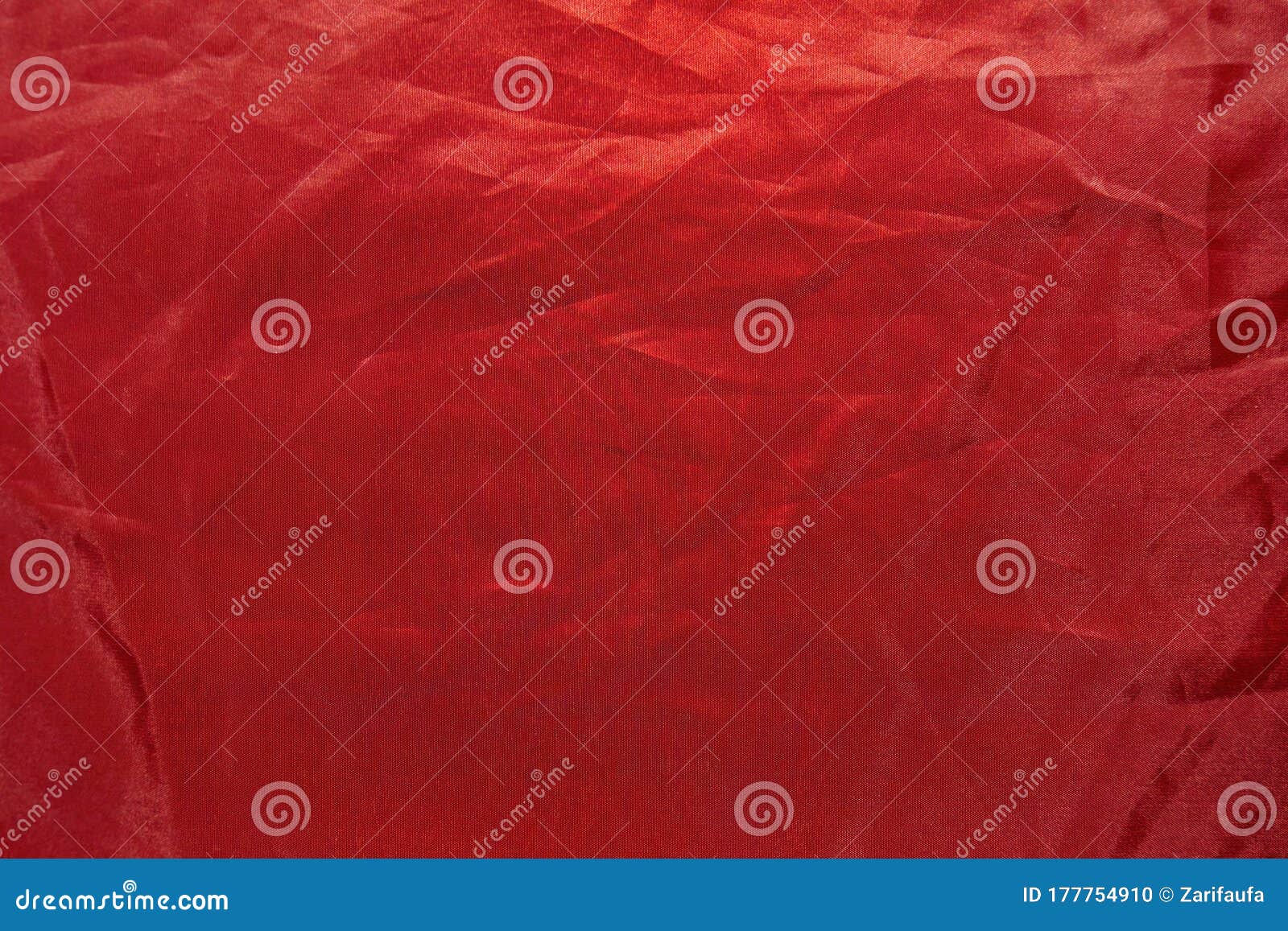 Top View of Crumpled Red Fabric, Abstract Scarlet Background Stock ...