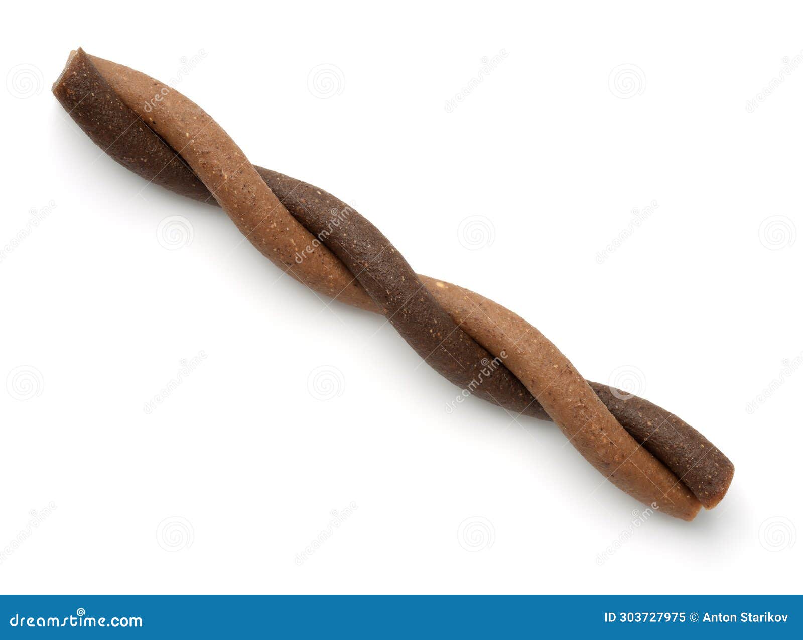 Top view of dog chew stick stock image. Image of eatable - 303727975