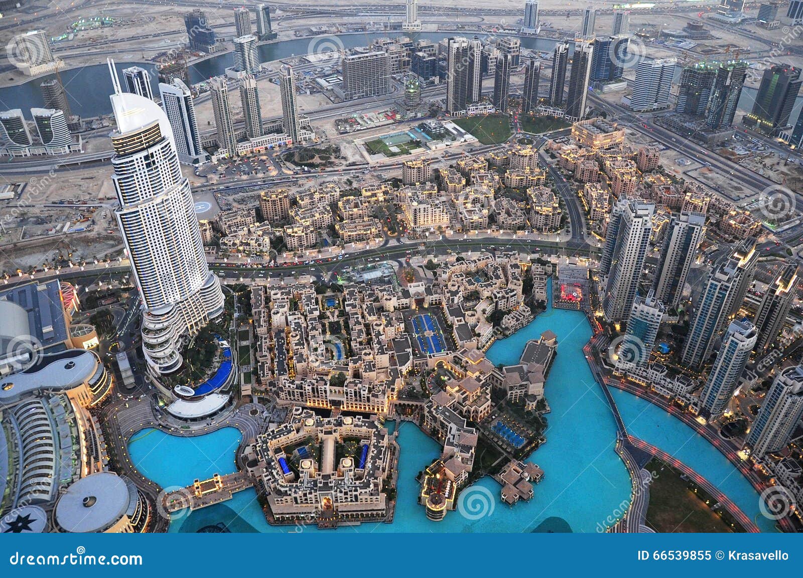 Top View of Dubai. UAE stock image. Image of dubai, tourism - 66539855