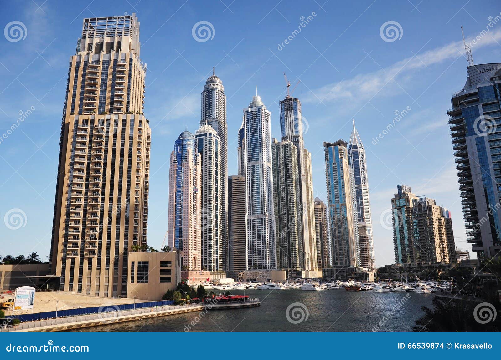 Top View of Dubai. UAE stock photo. Image of gulf, burj - 66539874