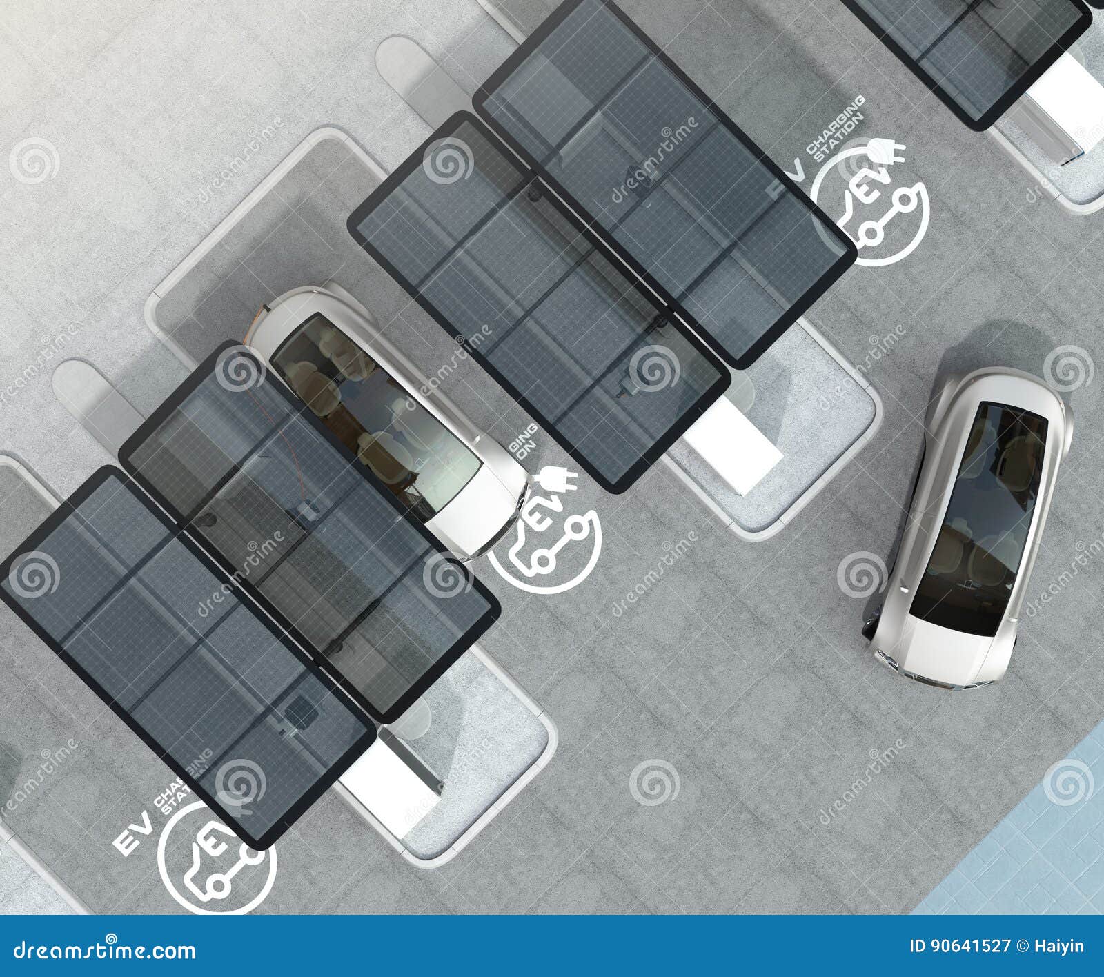 Top View Of Bus Station Landscape Stock Image | CartoonDealer.com #78510535