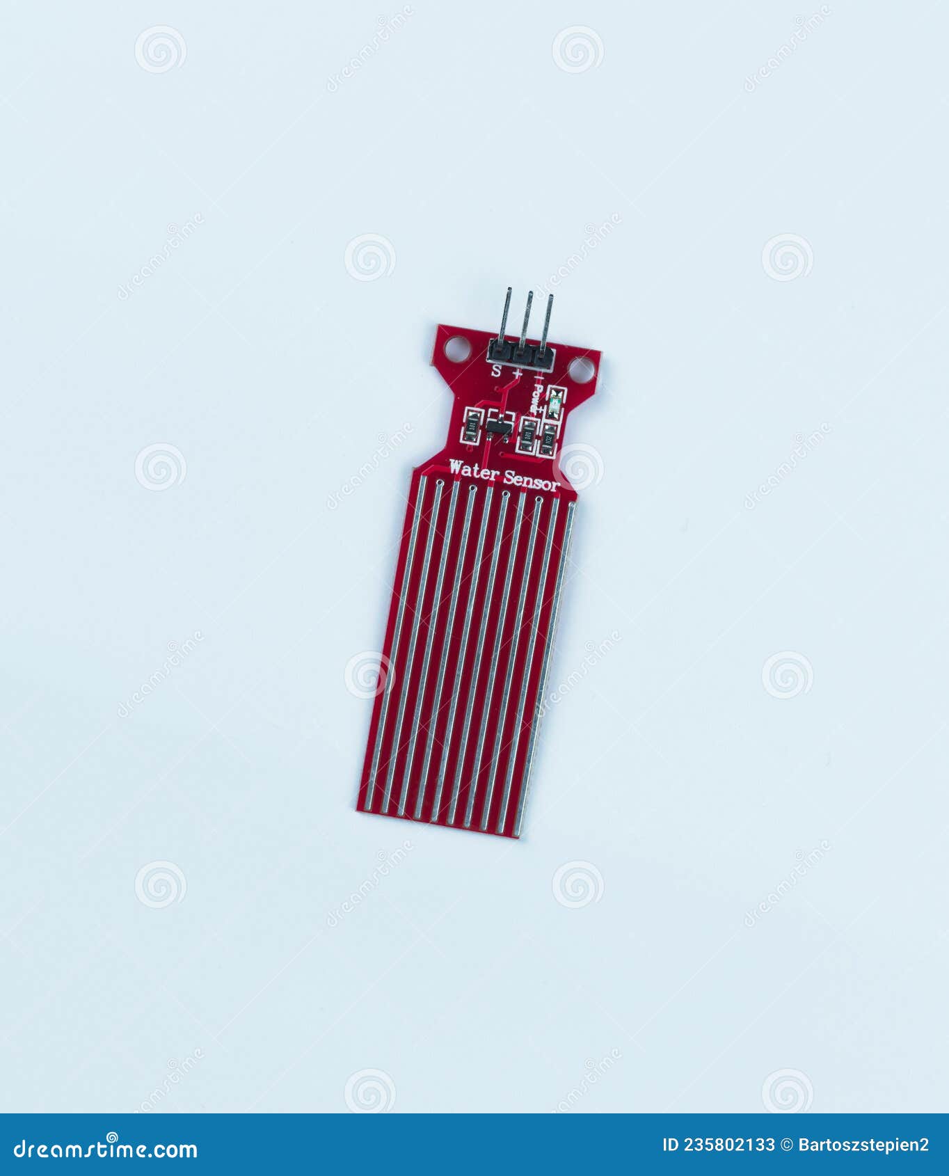 Top View of Electronic Components Such As PCB Stock Image - Image of ...