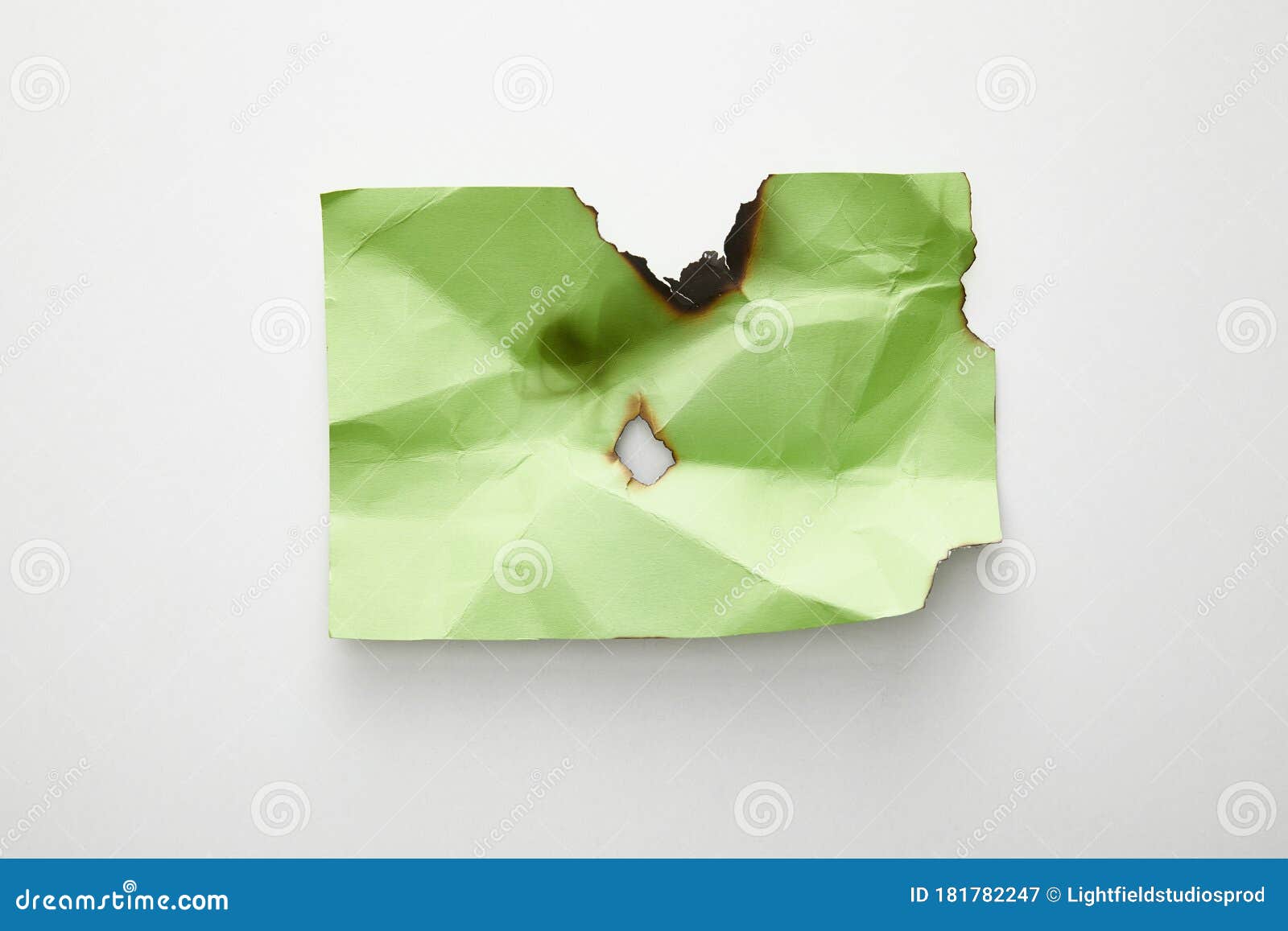 Crumpled Burnt Paper Texture Or Background Royalty-Free Stock Image ...