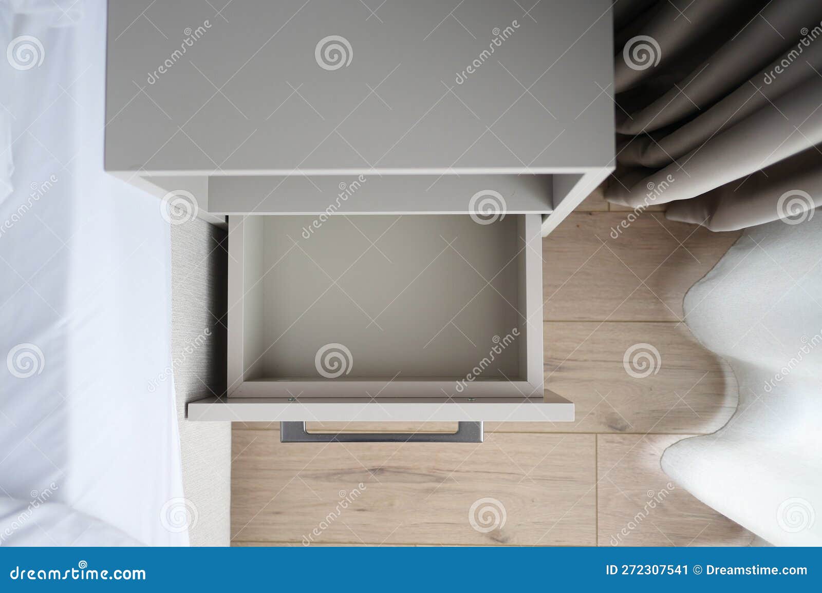 Top view of a empty drawer stock image. Image of indoors - 272307541