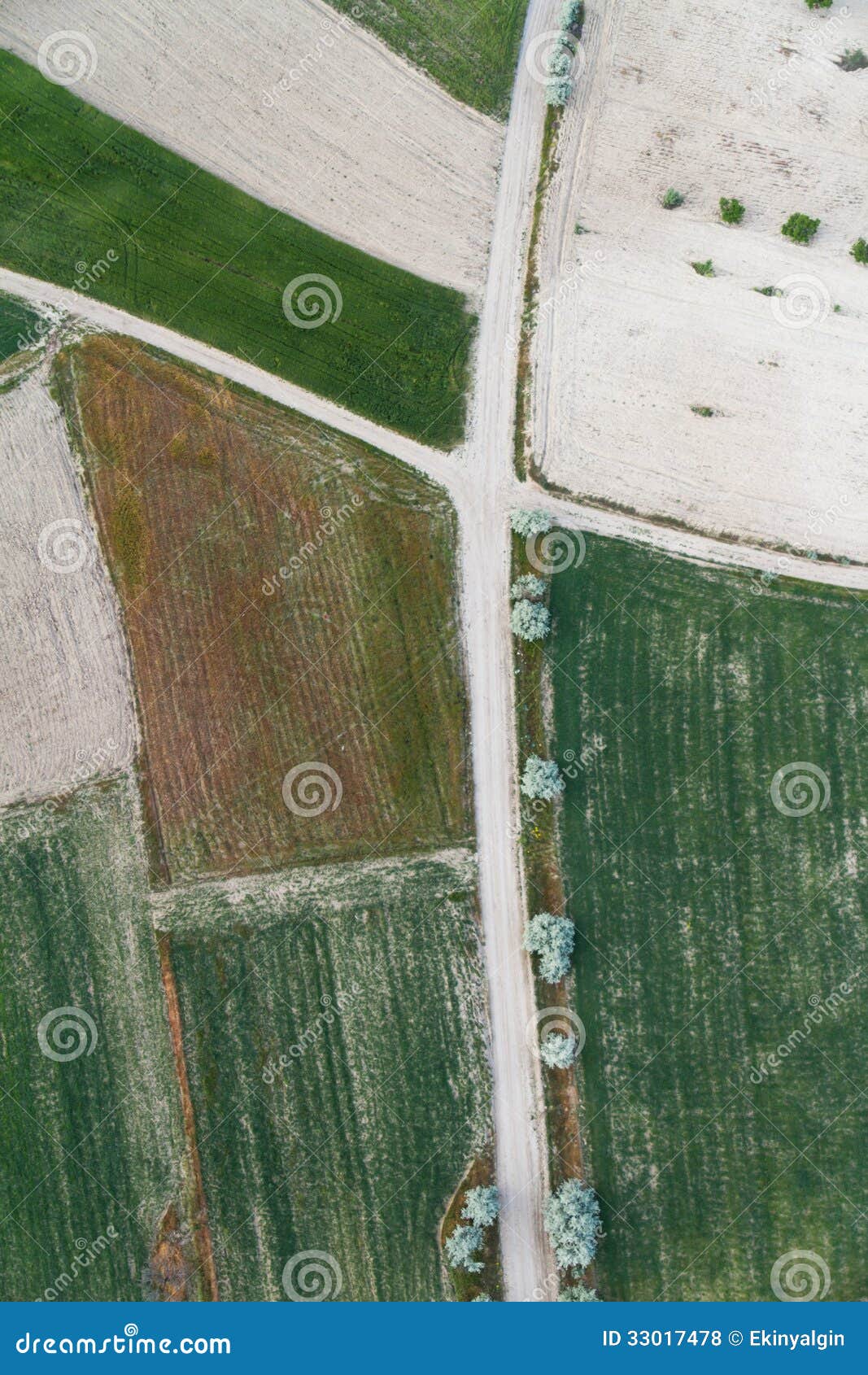 Top View of Farm stock photo. Image of grass, valley - 33017478
