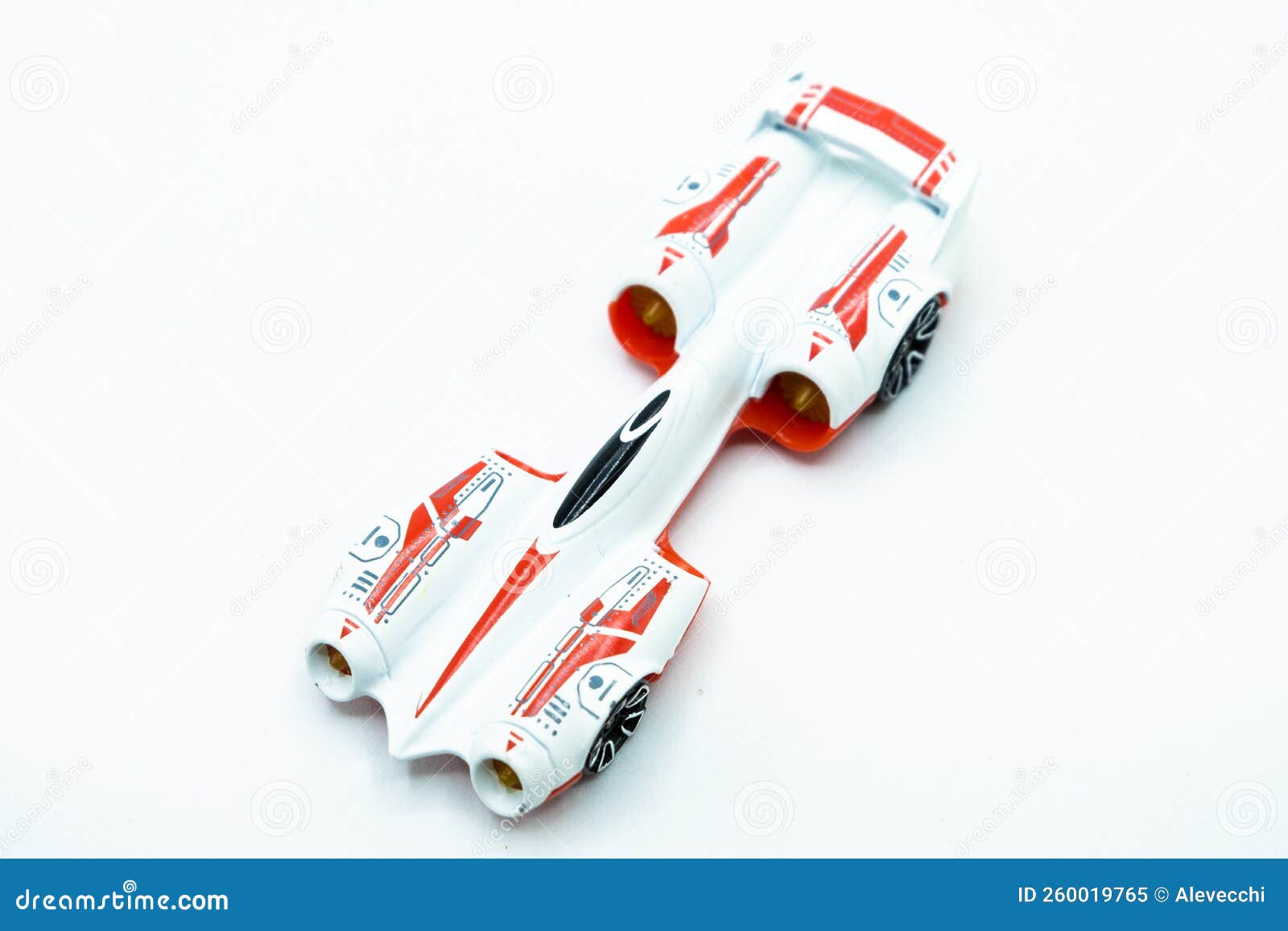 Top View of Fast Race Car on White Stock Image - Image of mini, classic ...