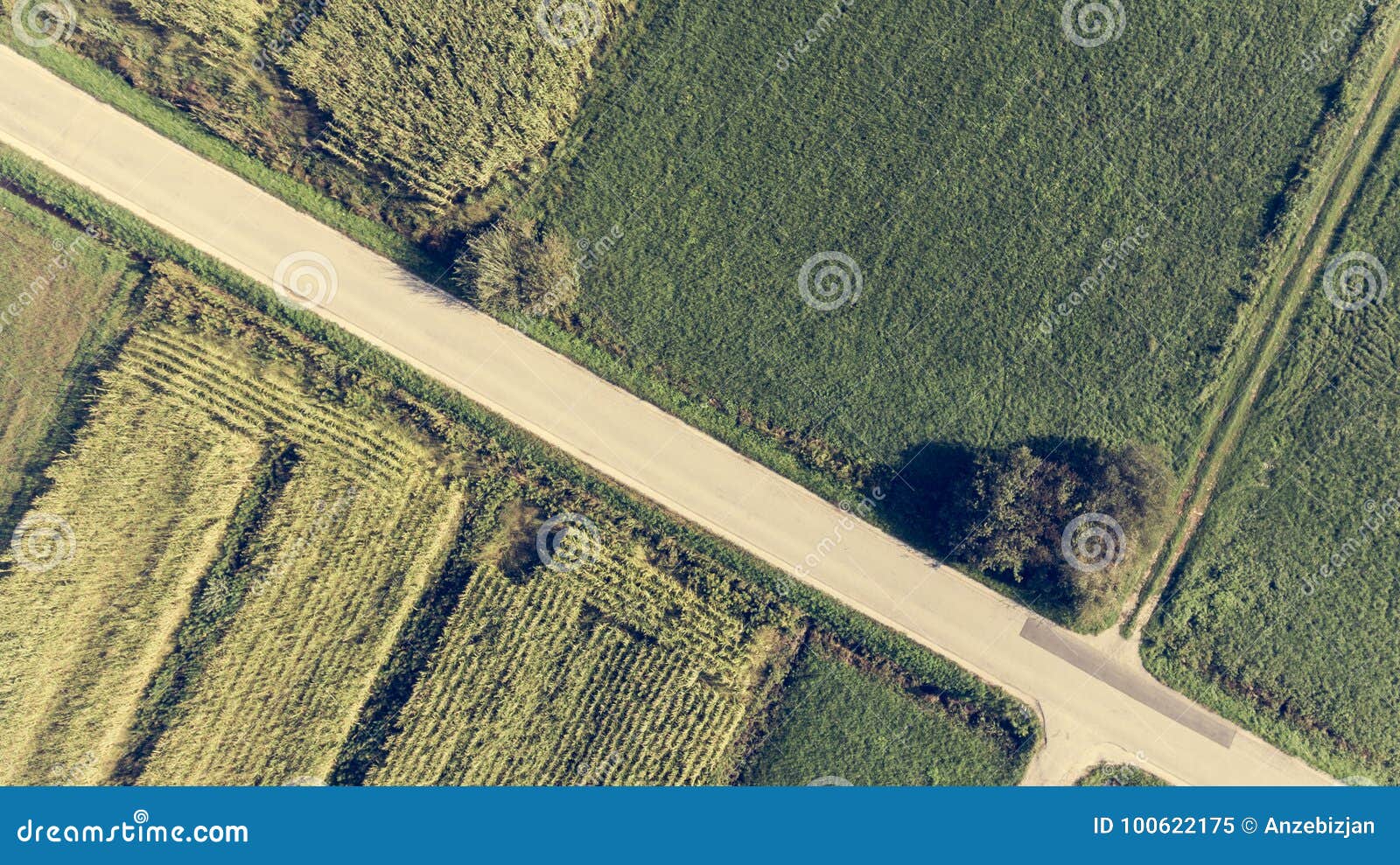 Top view of fields. stock image. Image of ljubljanica - 100622175