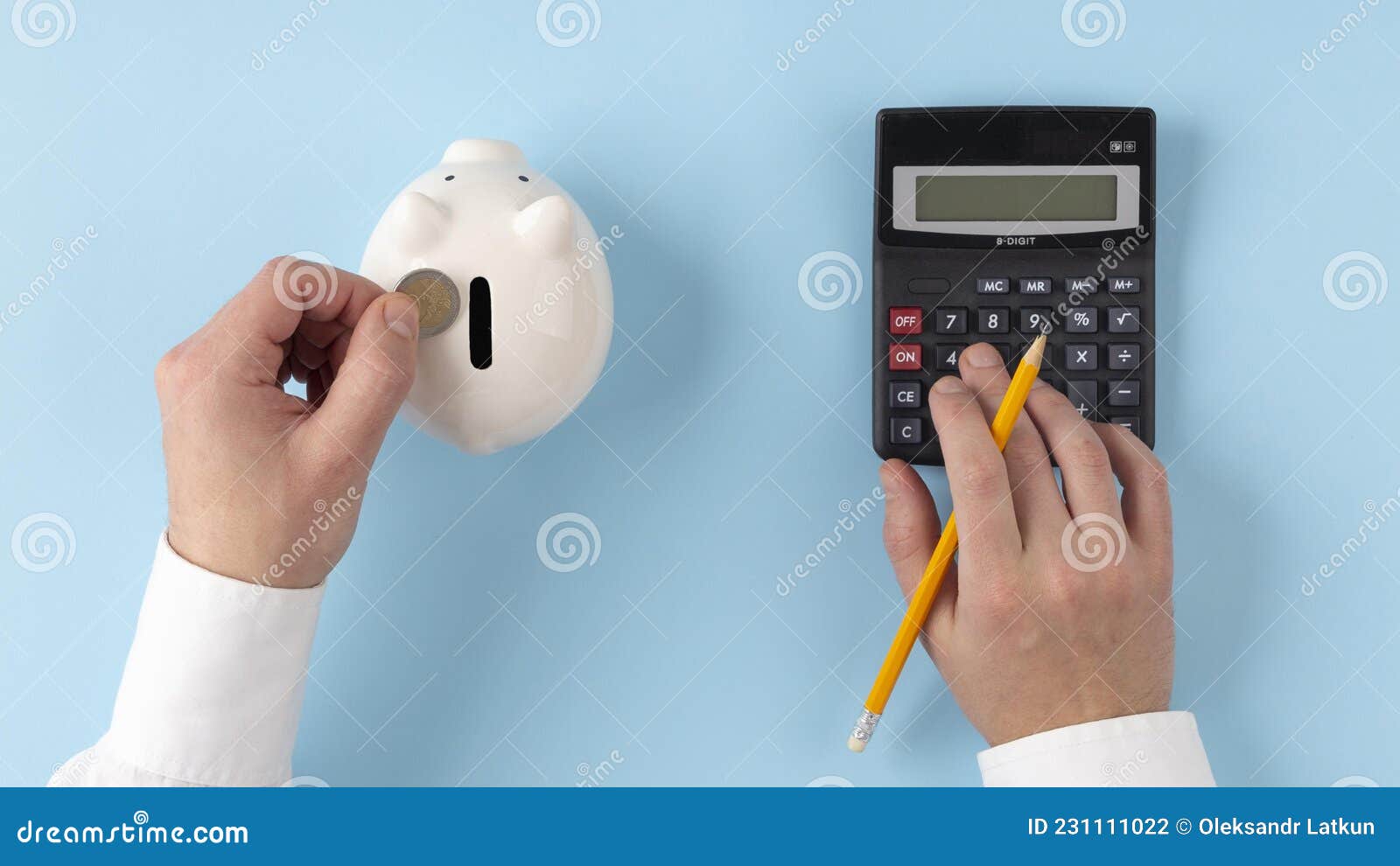 Top View Finances Elements Assortment. High Quality Beautiful Photo ...