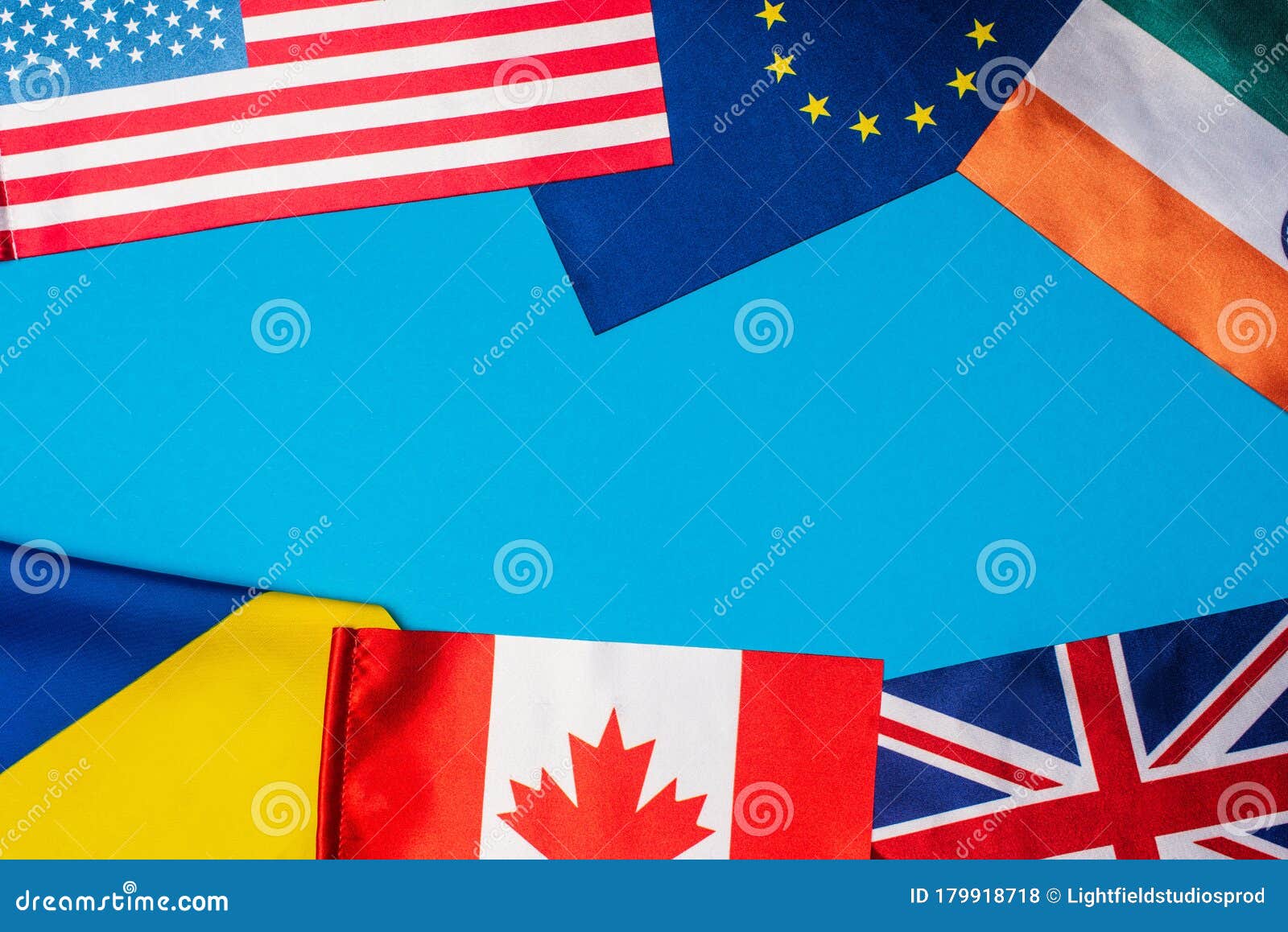 Top View of Flags of Countries Stock Photo - Image of corona, unity ...