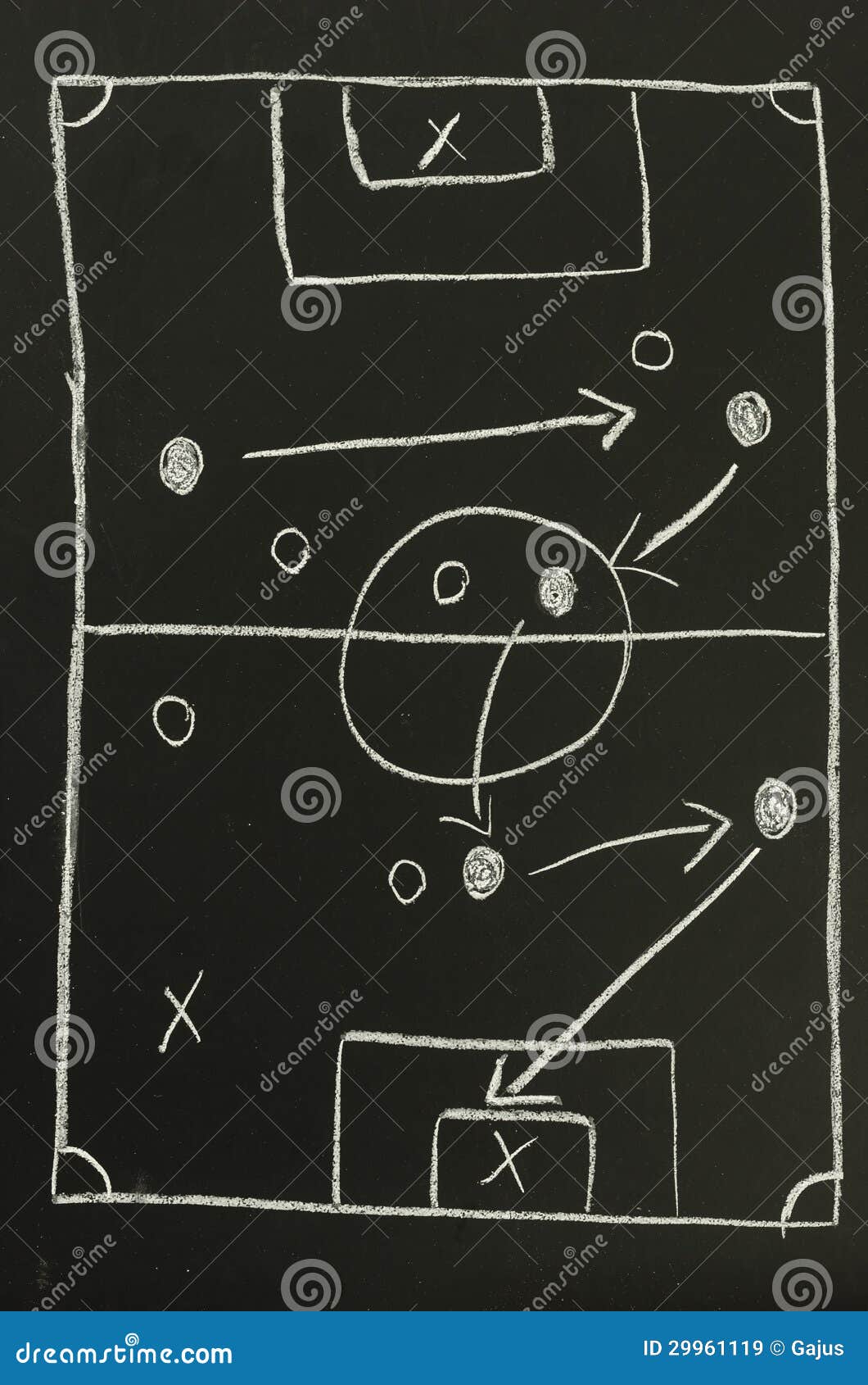 Football Strategy Plan Icon Soccer Game Playbook Vector Illustration ...