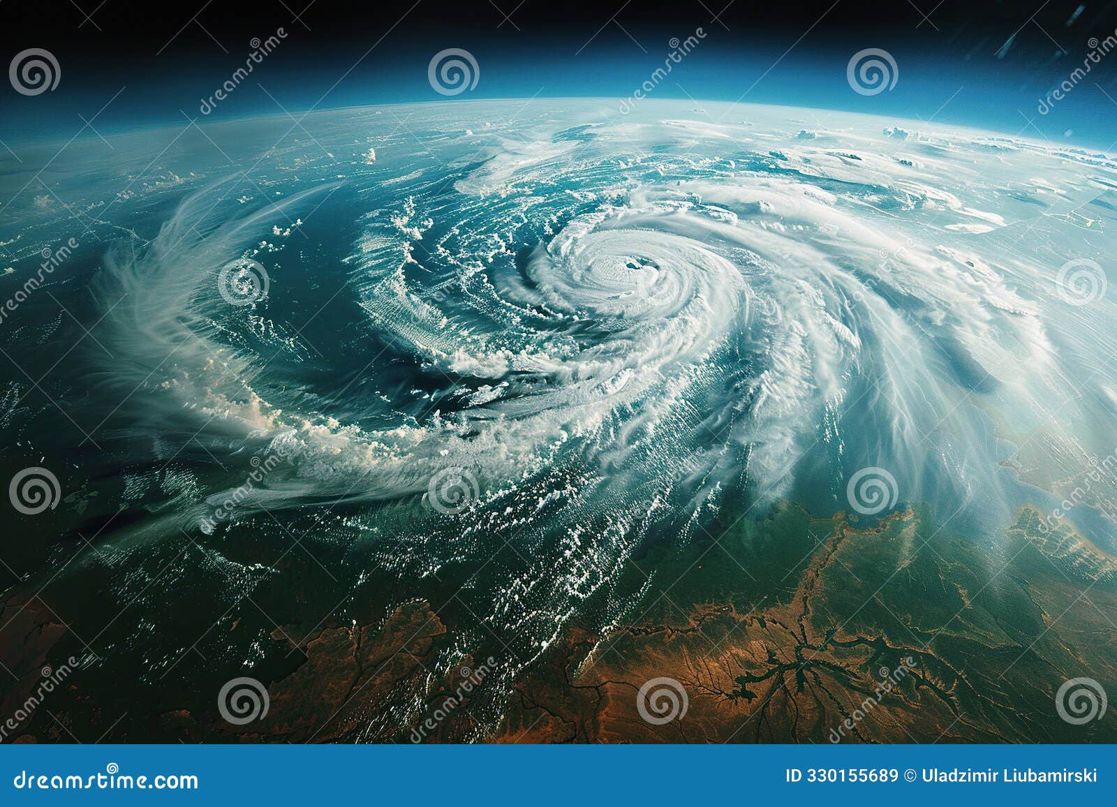 Cyclone And Anticyclone Meteorology Science Vector Illustration Diagram ...