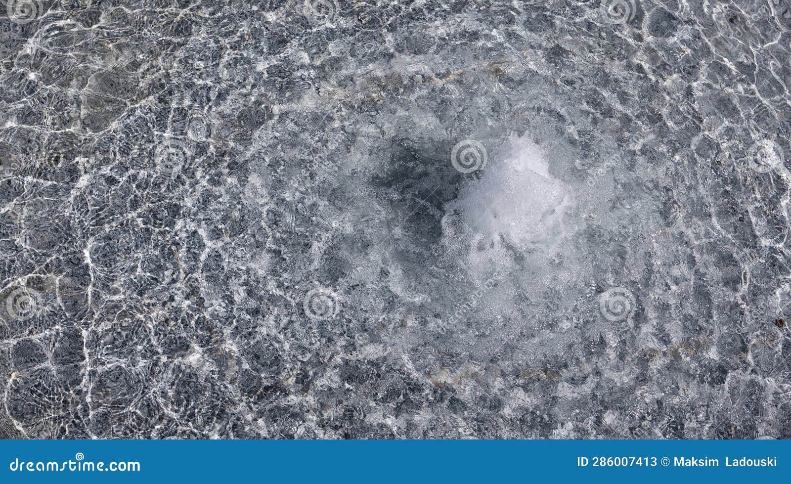 Top view of a fountain stock image. Image of urban, modern - 286007413